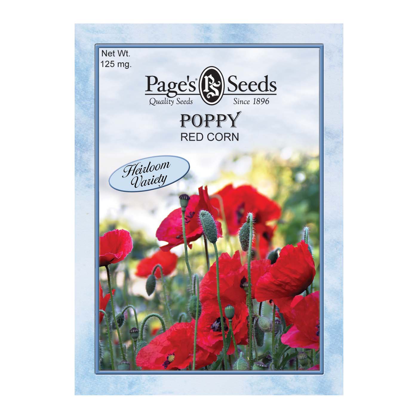 Page's Seeds Red Corn Poppy Seed Packet - Shop Seeds at H-E-B