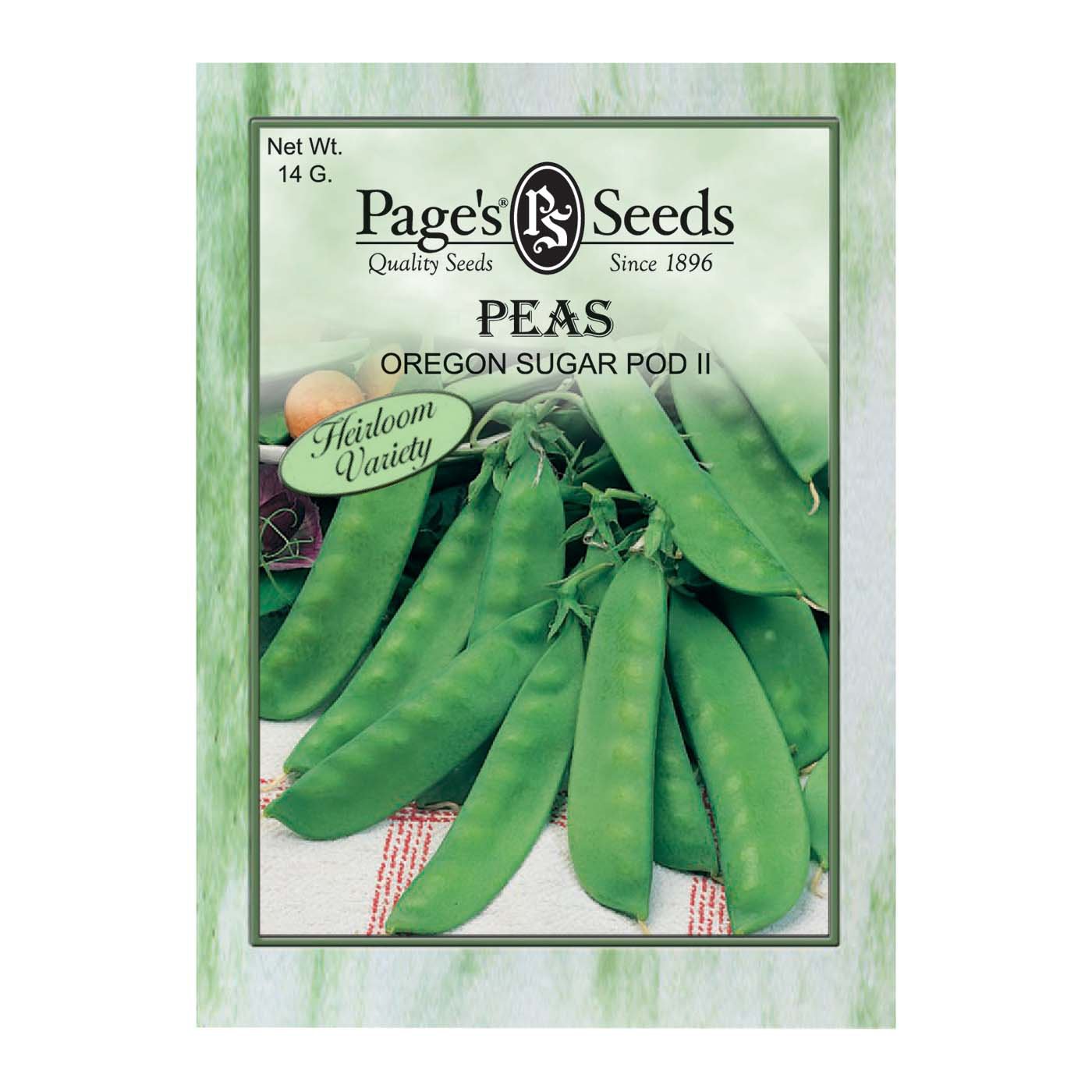 Page's Seeds Oregon Sugar Pod II Peas Seed Packet - Shop Patio ...
