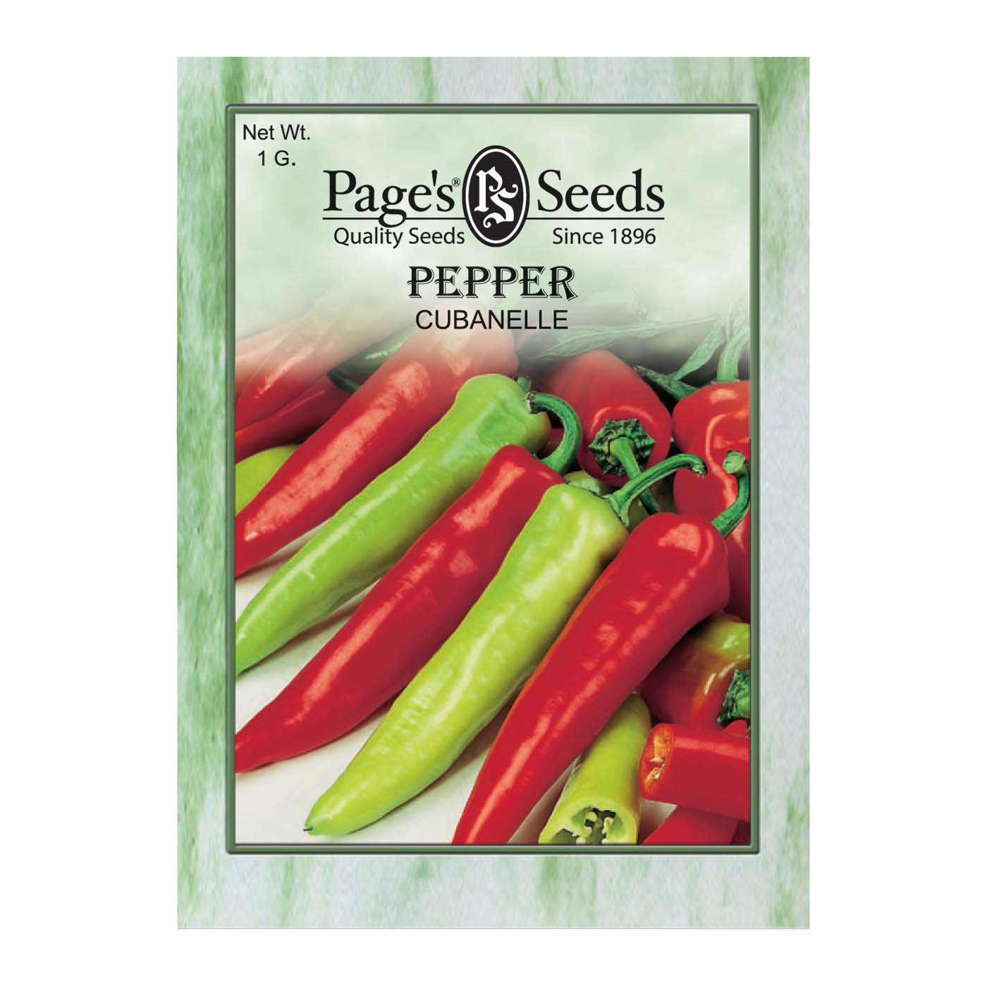 Page's Seeds Cubanelle Pepper Seed Packet - Shop Seeds at H-E-B