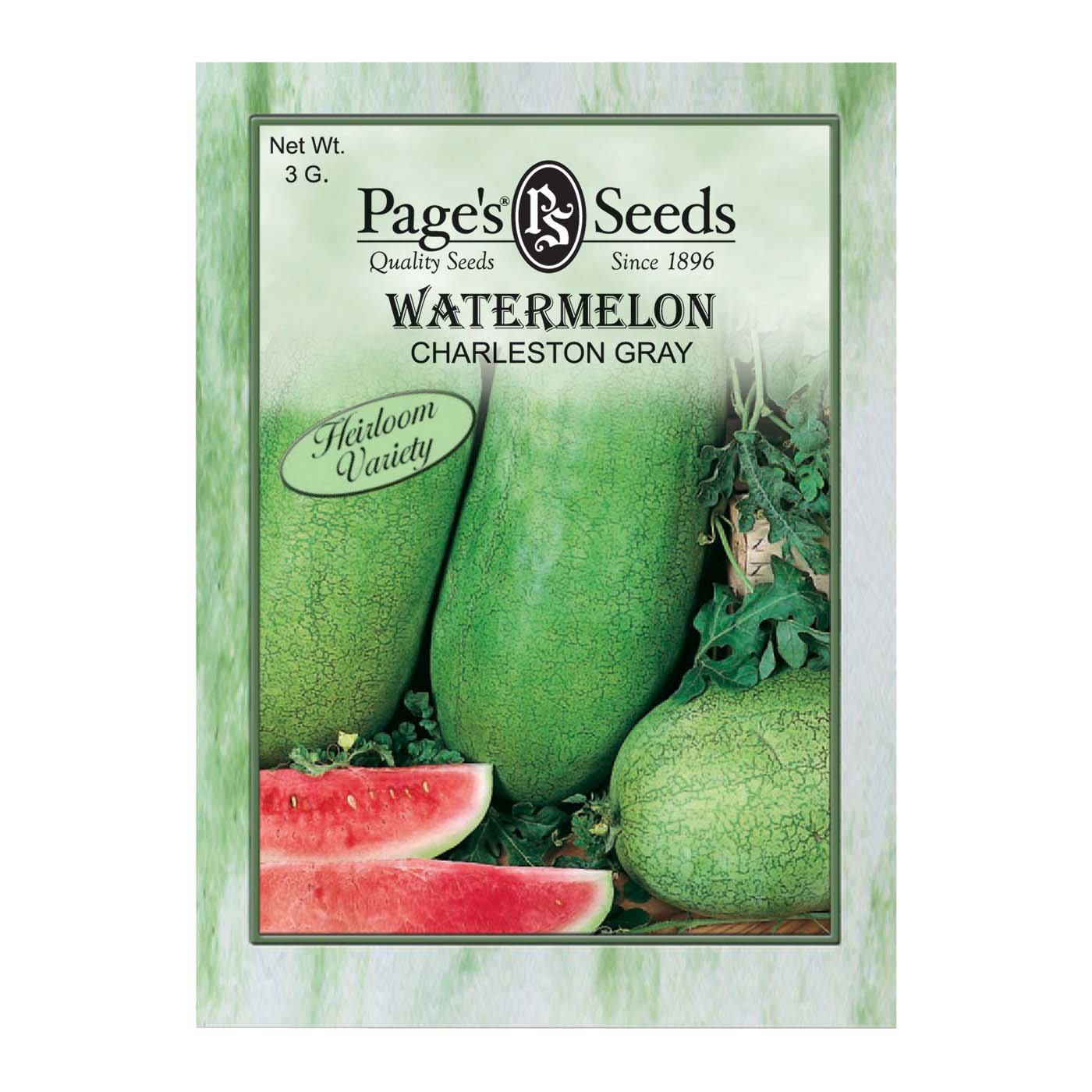 Page's Seeds Charleston Gray Watermelon Seed Packet - Shop Seeds at H-E-B