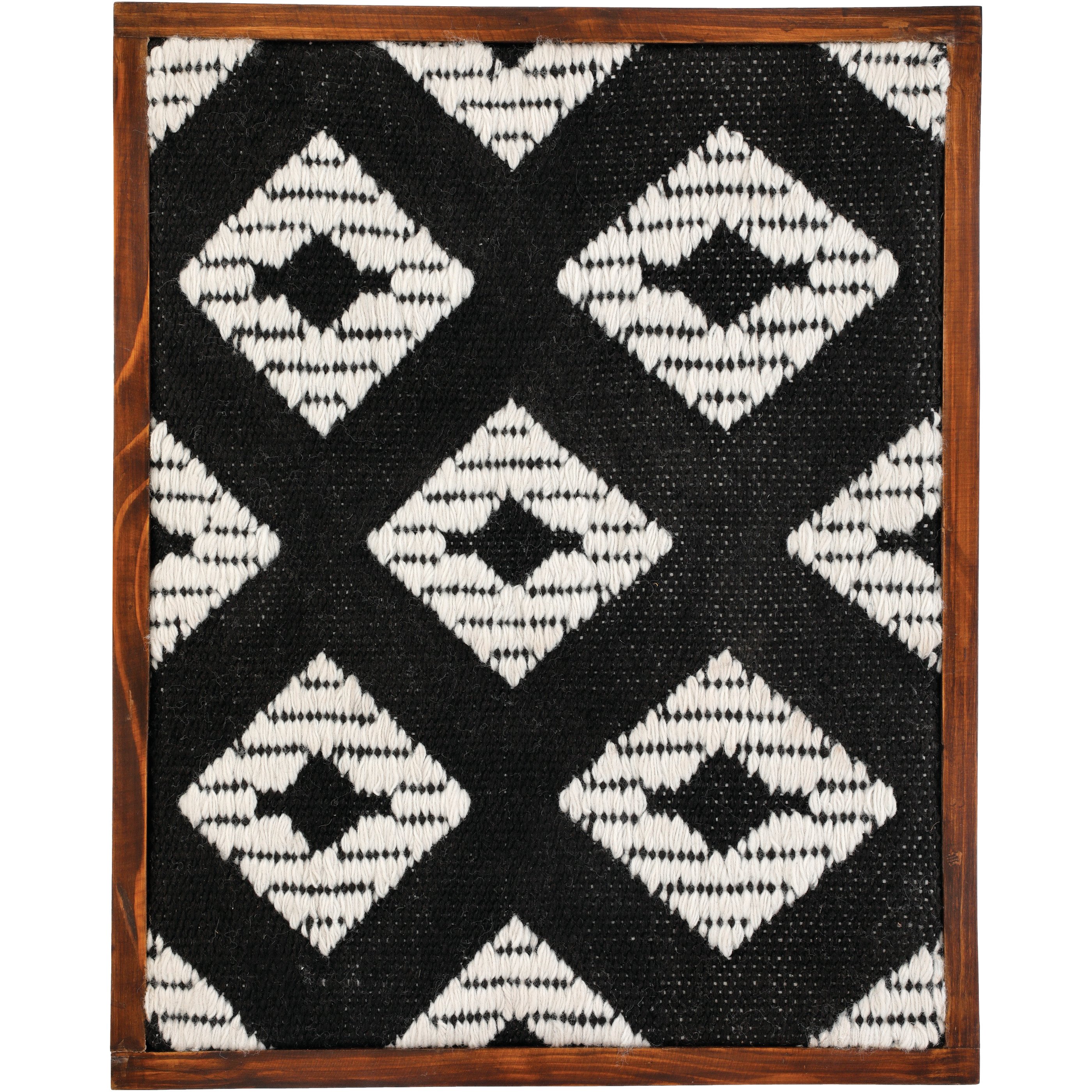 Haven + Key Hand Woven Wall Art - Black & White - Shop Seasonal decor ...