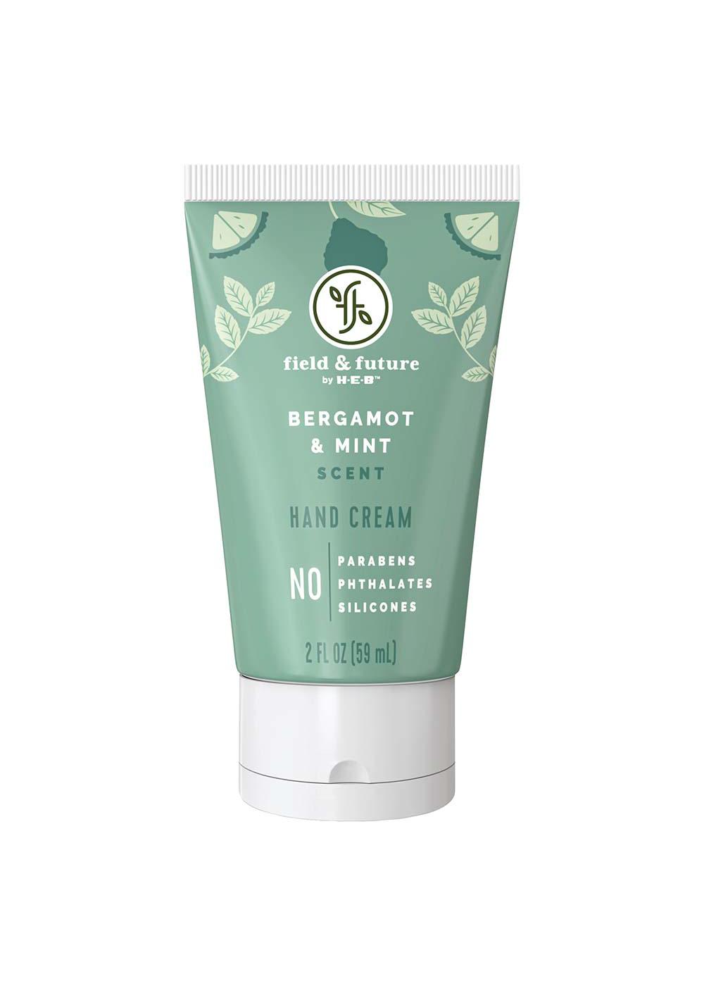 Field & Future by H-E-B Hand Cream - Bergamot & Mint - Shop Body lotion ...