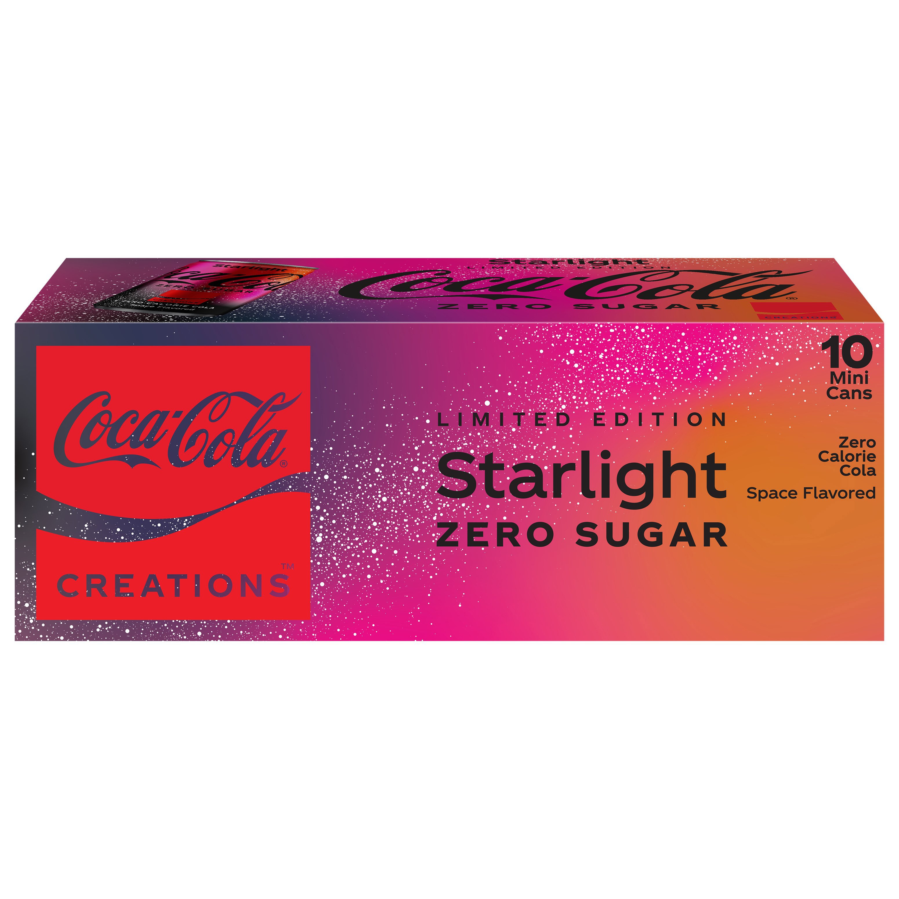 Coca-Cola Zero Sugar Starlight Space Coke Mini 7.5 oz Cans - Shop Soda ...