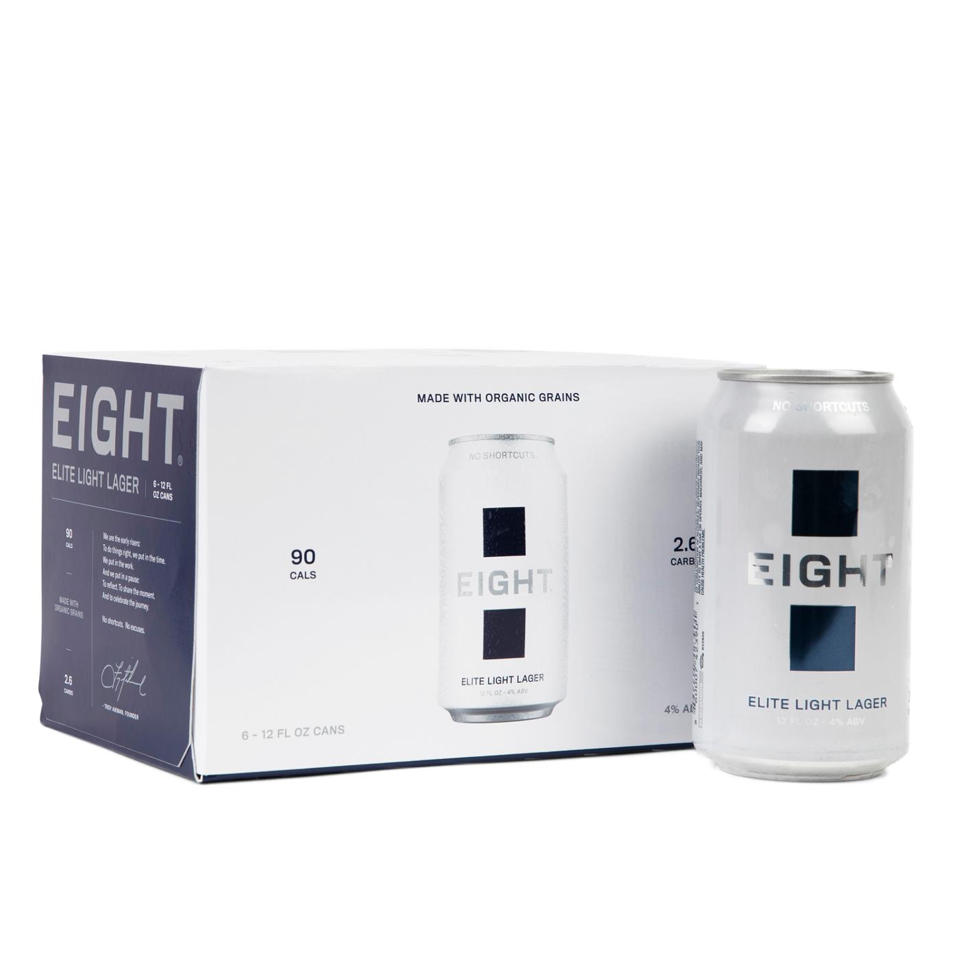 Eight Elite Light Lager - Shop Beer at H-E-B