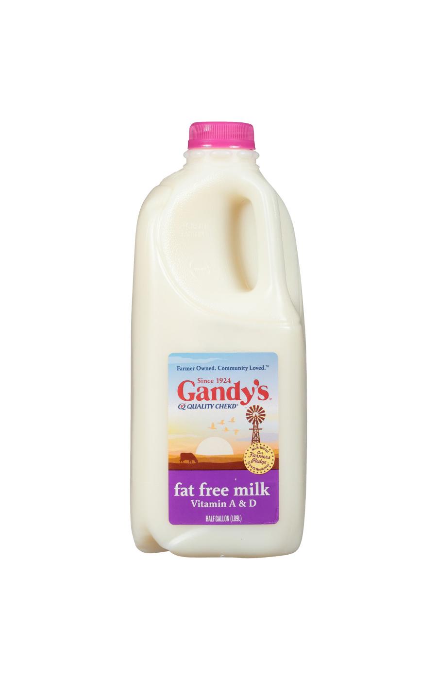 Gandy's Fat Free Milk - Shop Milk at H-E-B