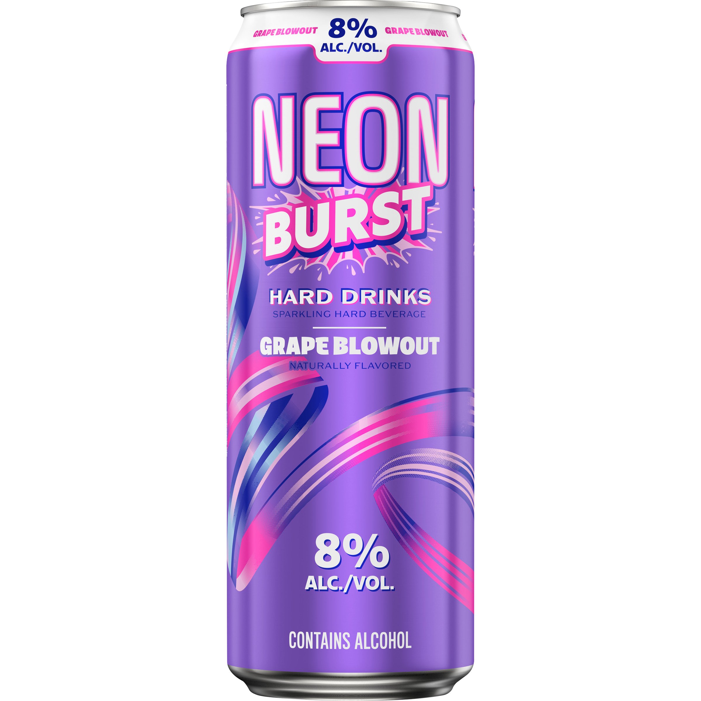 Bud Light Neon Burst Grape Blowout Sparkling Hard Beverage - Shop Malt ...