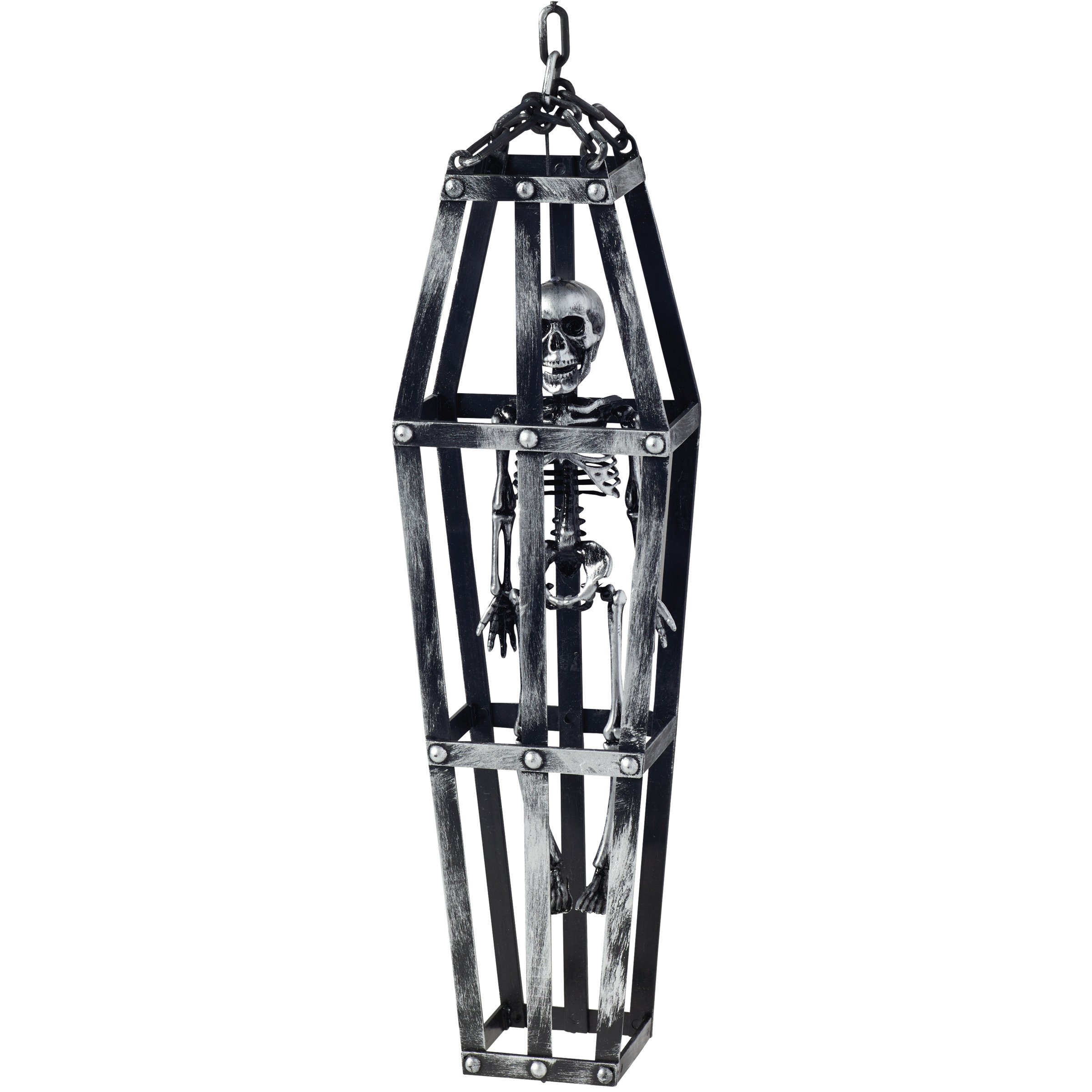 Destination Holiday Hanging Halloween Skeleton Coffin - Shop Seasonal ...