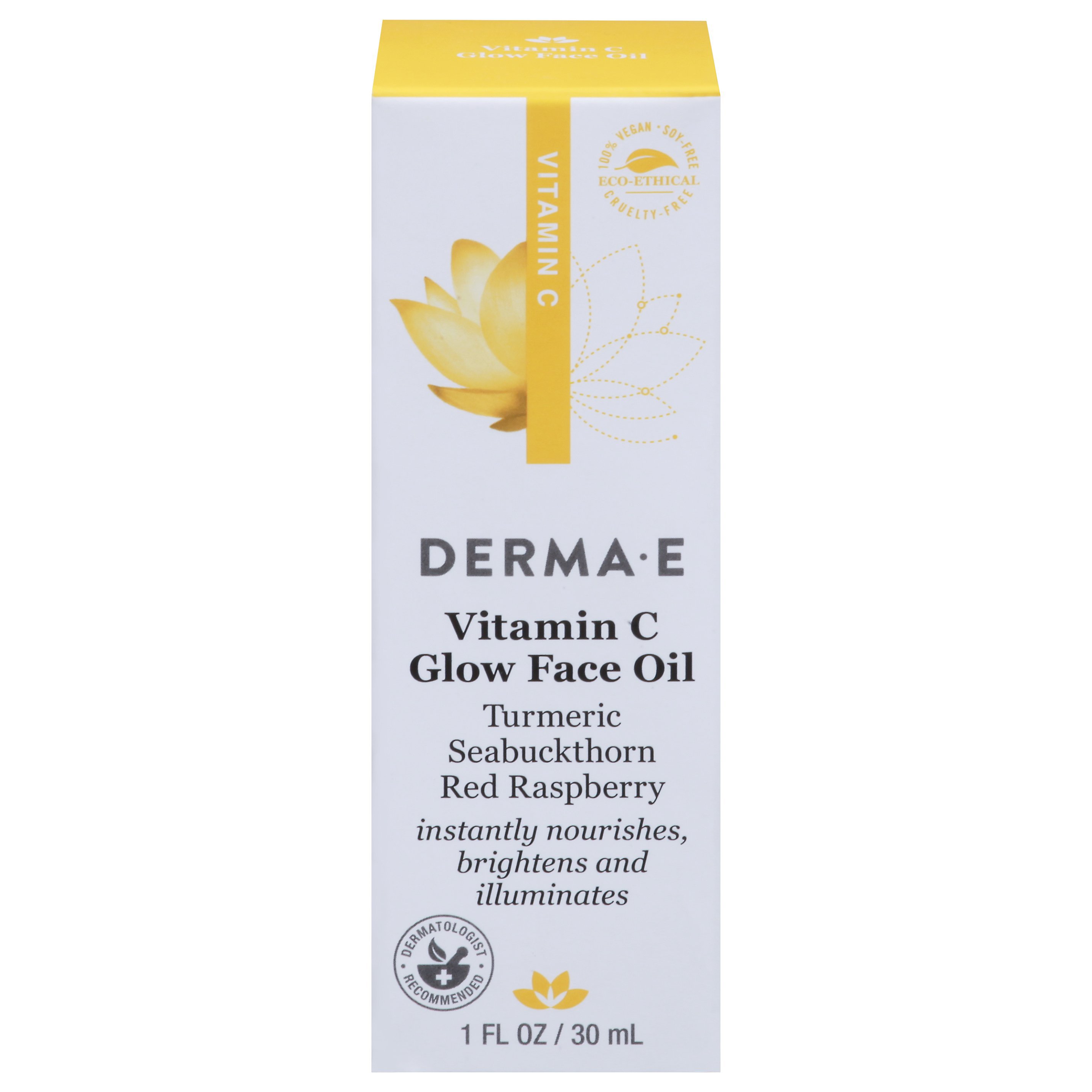 Derma E Vitamin C Glow Face Oil - Shop Facial masks & treatments at H-E-B