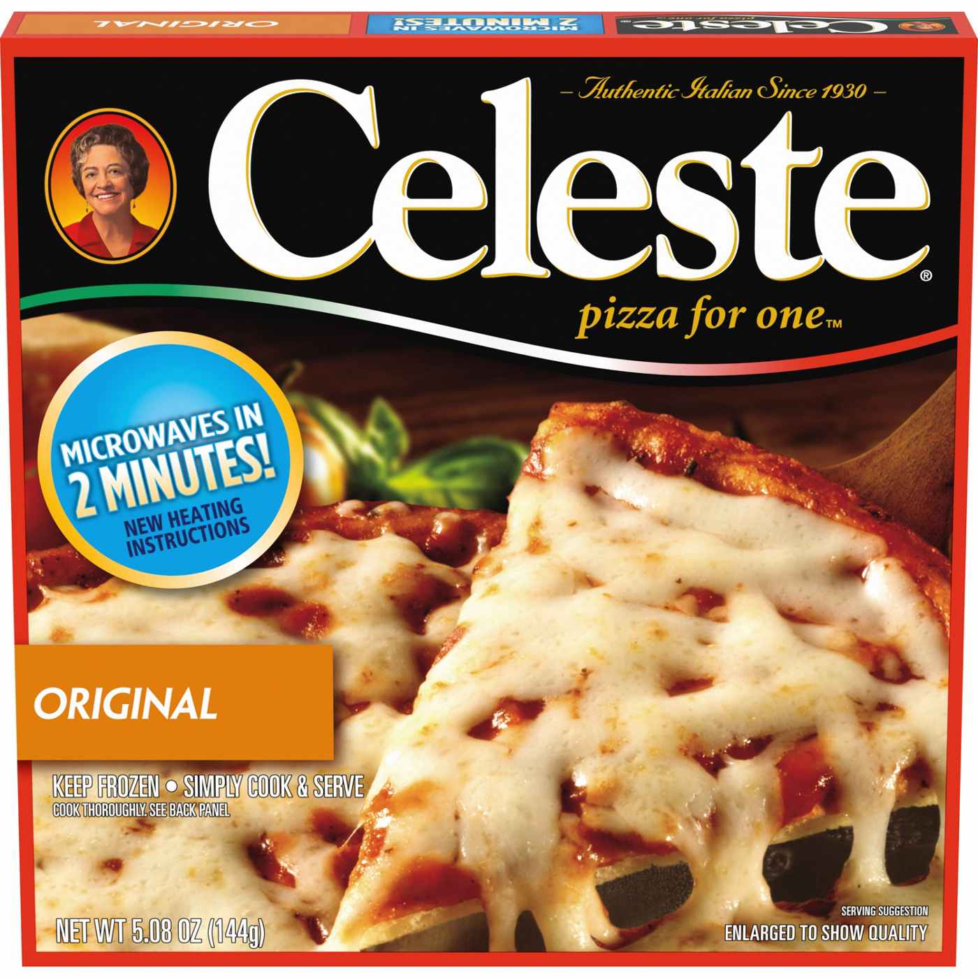 Celeste Personal Size Microwavable Frozen Pizza - Cheese - Shop Pizza ...