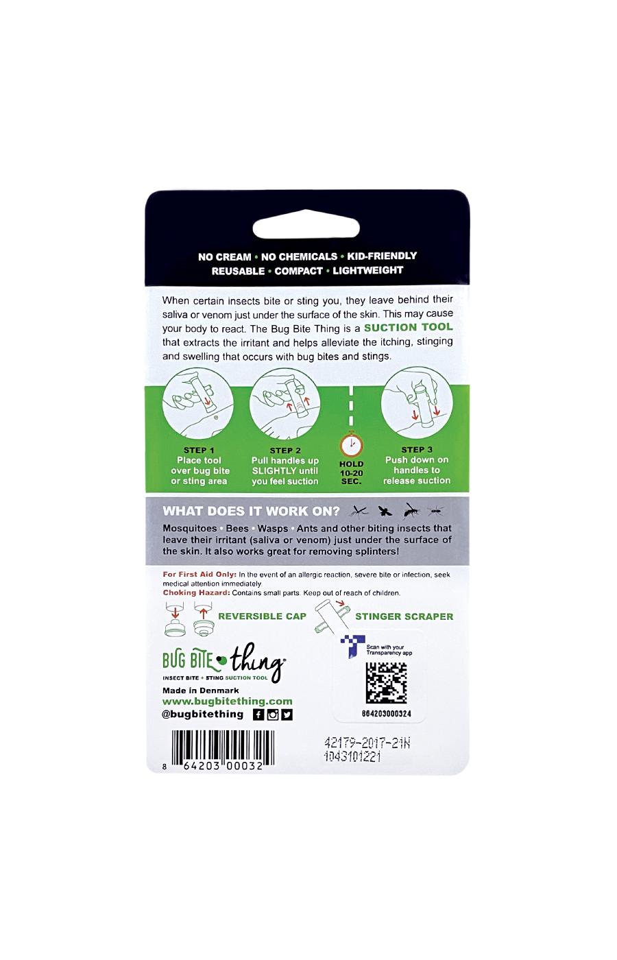 Bug Bite Thing White Insect Bite + Sting Extraction Tool - Shop Insect ...