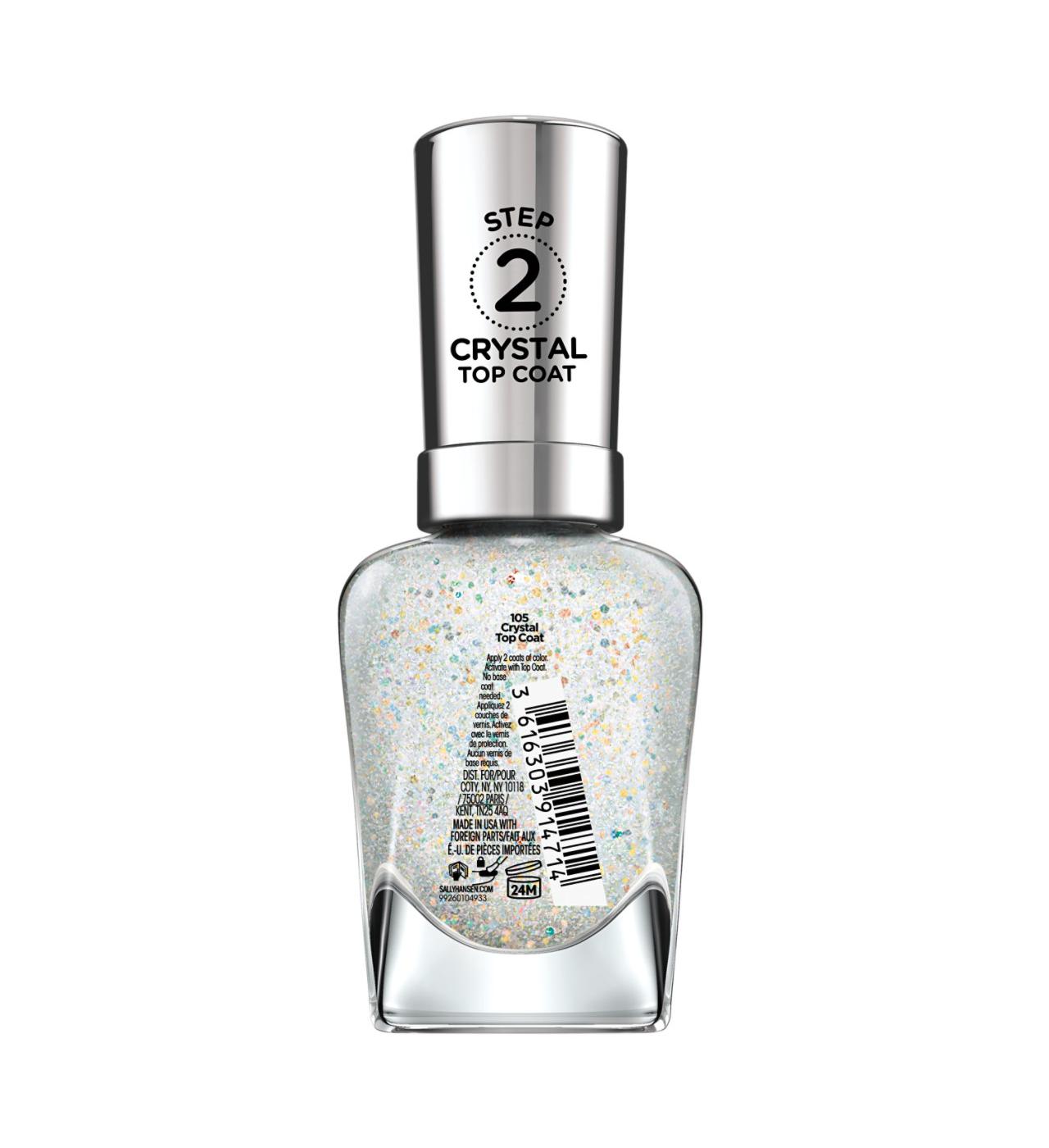 Sally Hansen Miracle Gel Crystal Top Coat - Shop Nail polish at H-E-B