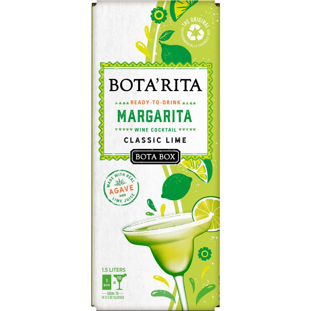 Bota Box Bota'Rita Classic Lime Margarita Wine Cocktail - Shop Beer ...
