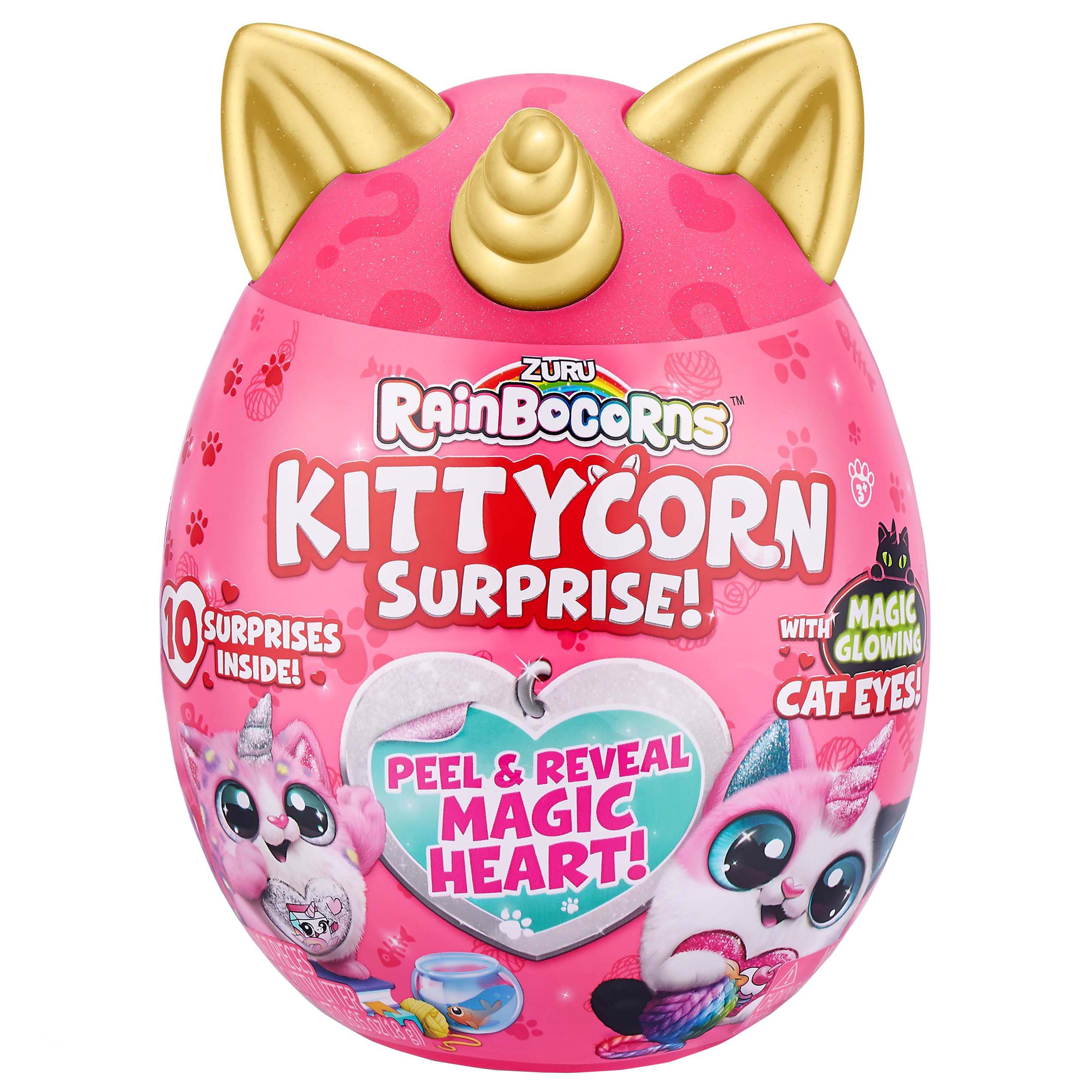 Rainbocorns Kittycorn Surprise! Sparkle Heart Series Mystery Egg - Shop ...
