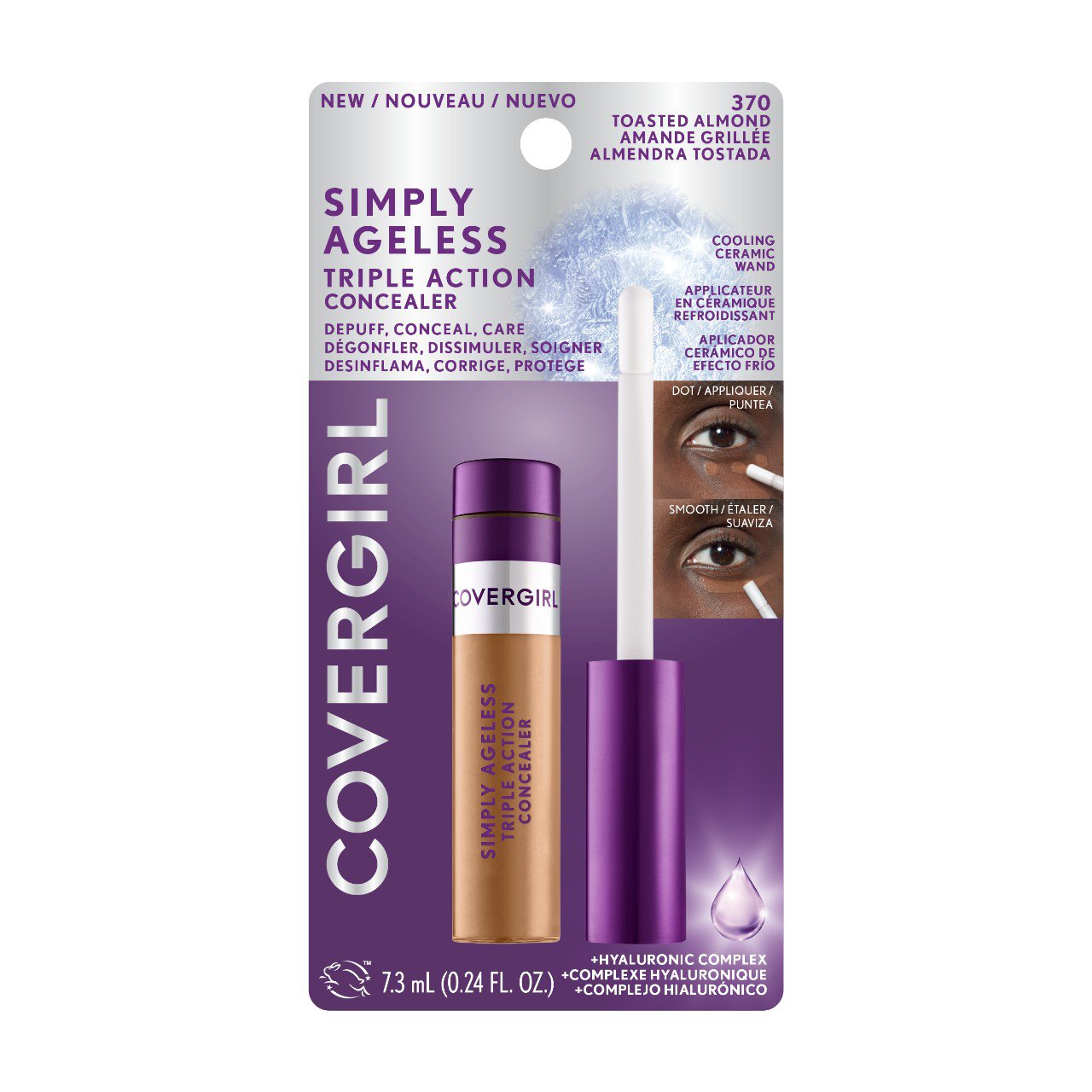 Covergirl Triple Action Concealer Toasted Almond - Shop Concealer ...