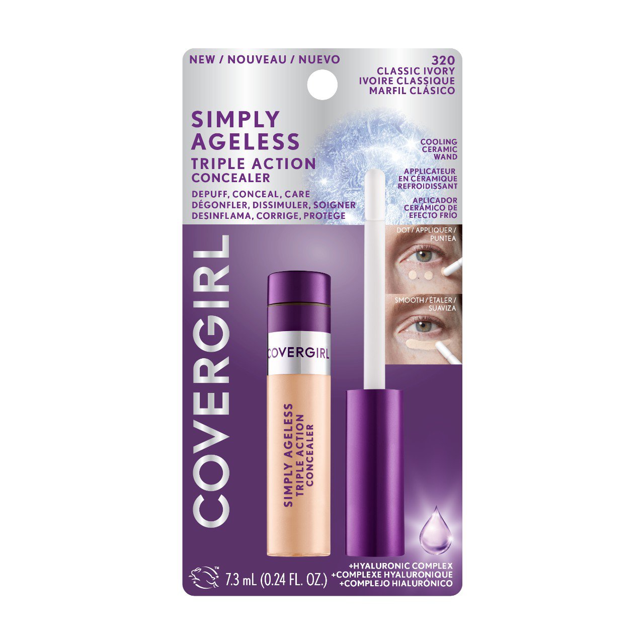 Covergirl Triple Action Concealer Classic Ivory - Shop Concealer ...