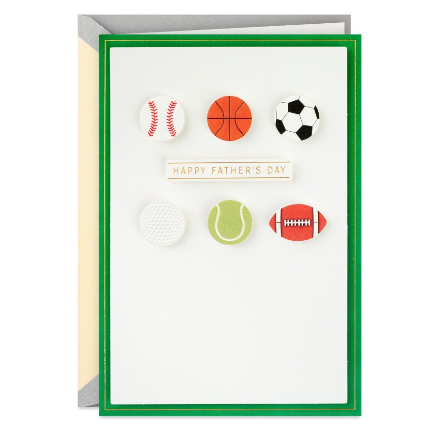 Hallmark Signature Father's Day Card (Sports All Star), S1 - Shop ...