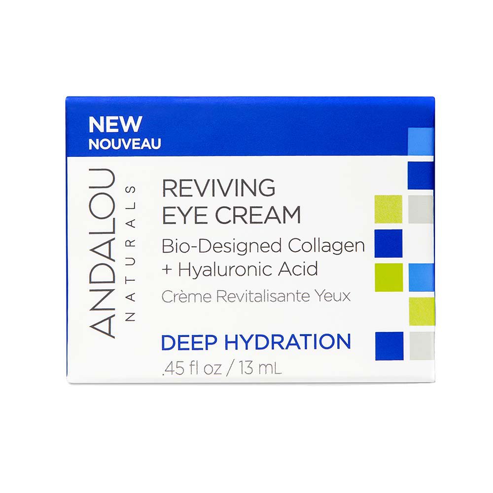 Andalou Naturals Deep Hydration Reviving Eye Cream - Shop Facial masks ...