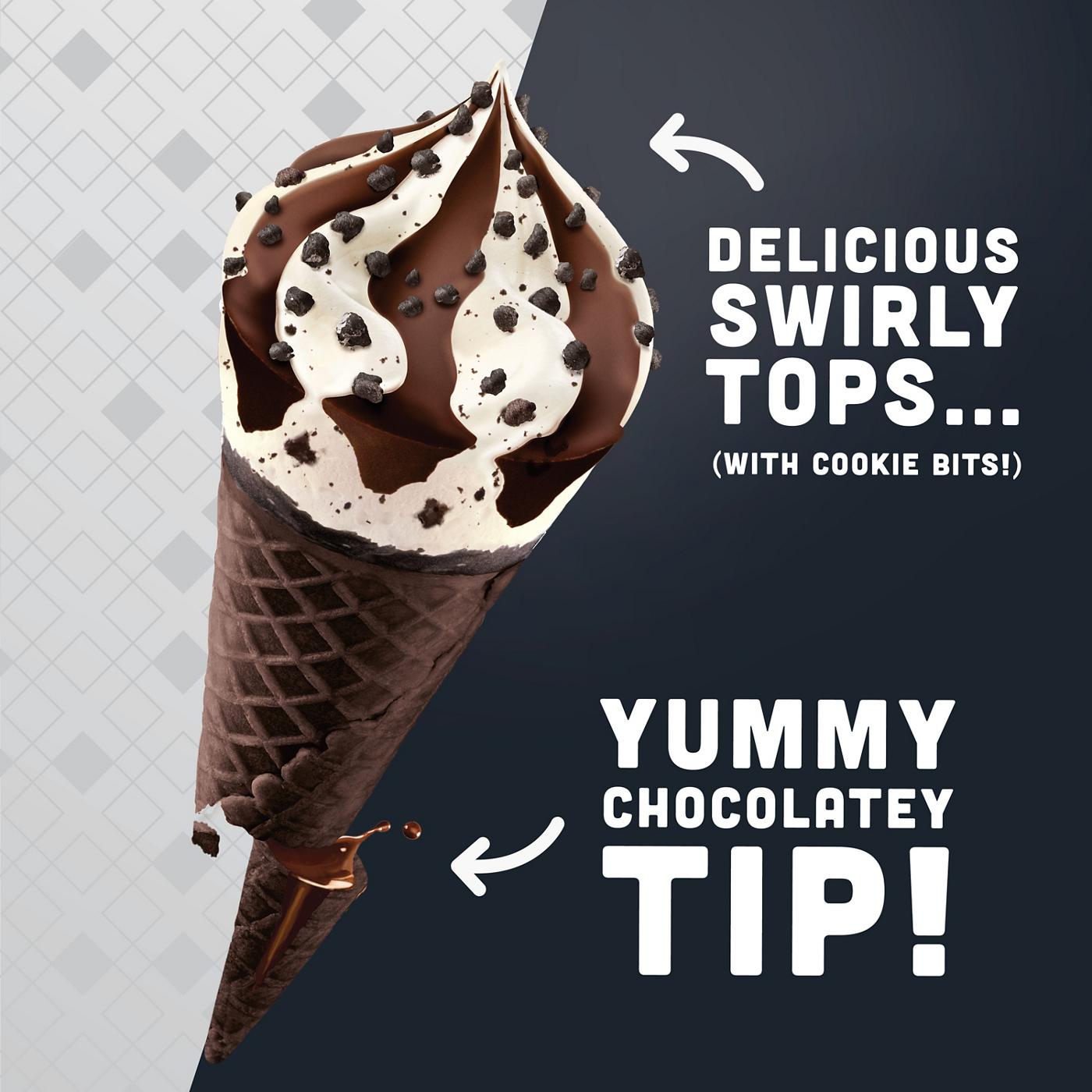 Klondike Frozen Dairy Dessert Cone Cookies 'N Cream & Nuts for Vanilla ...