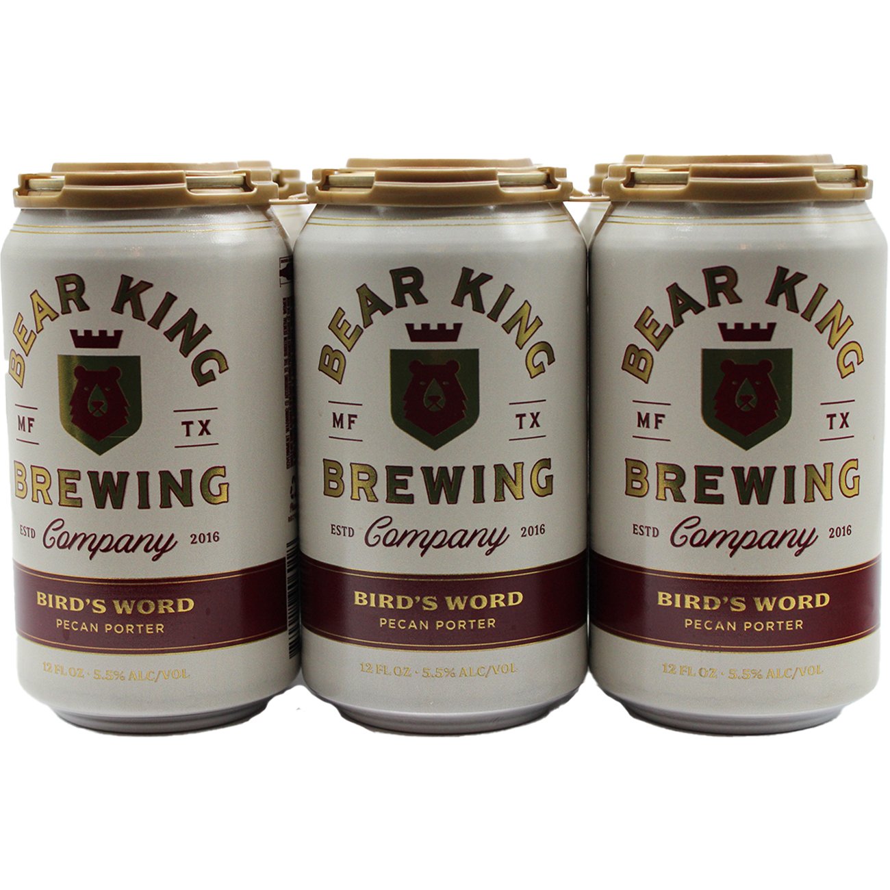 Bear Kind Brewing Bird's Word Pecan Porter 6 pk Cans - Shop Beer at H-E-B