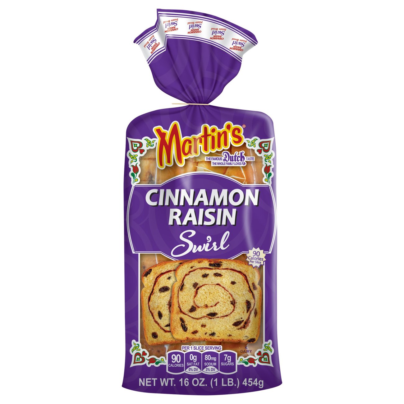 Martin's Cinnamon Raisin Swirl Potato Sliced Bread - Shop Sliced bread ...