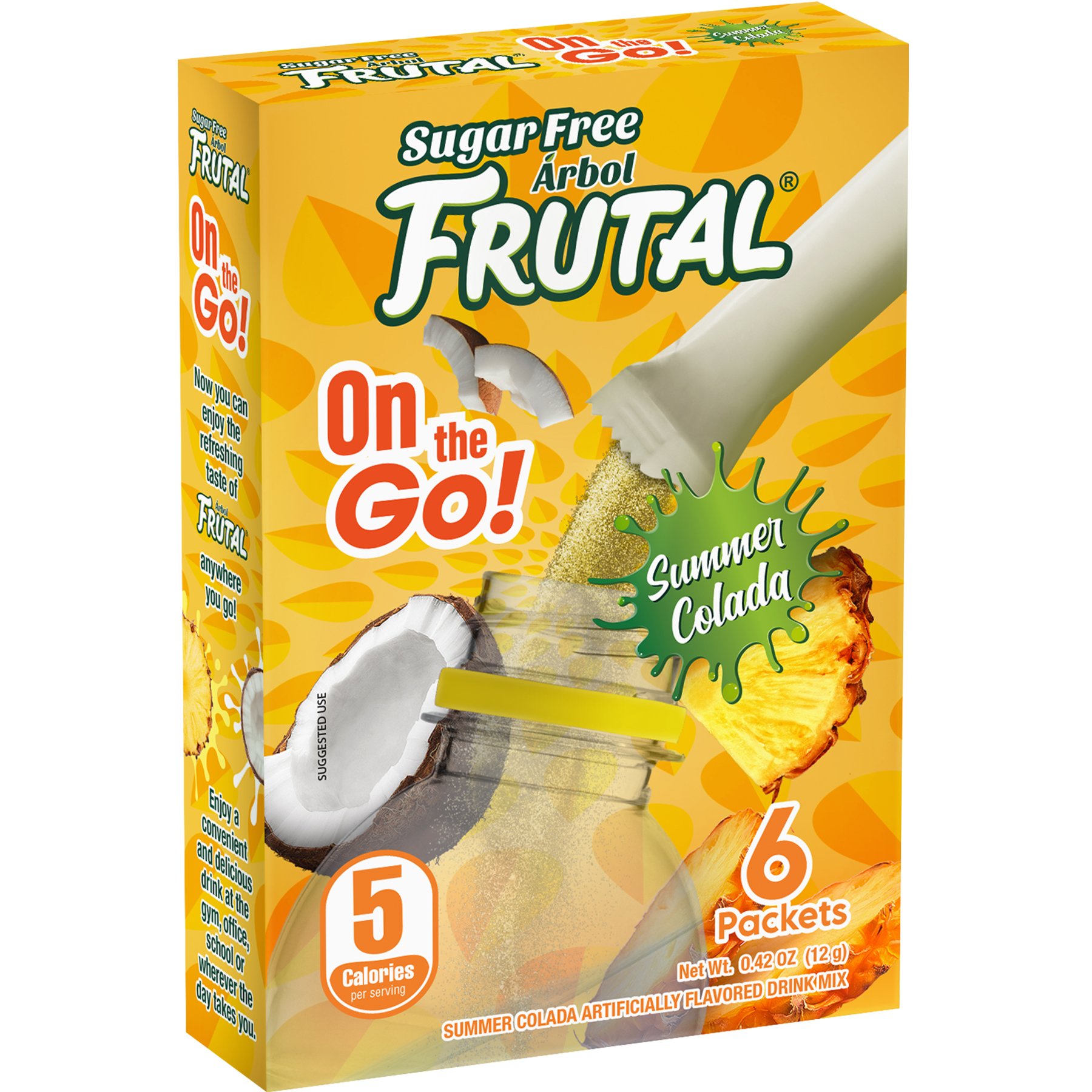 Arbol Frutal Sugar Free Summer Colada On The Go Drink Mix - Shop Mixes ...