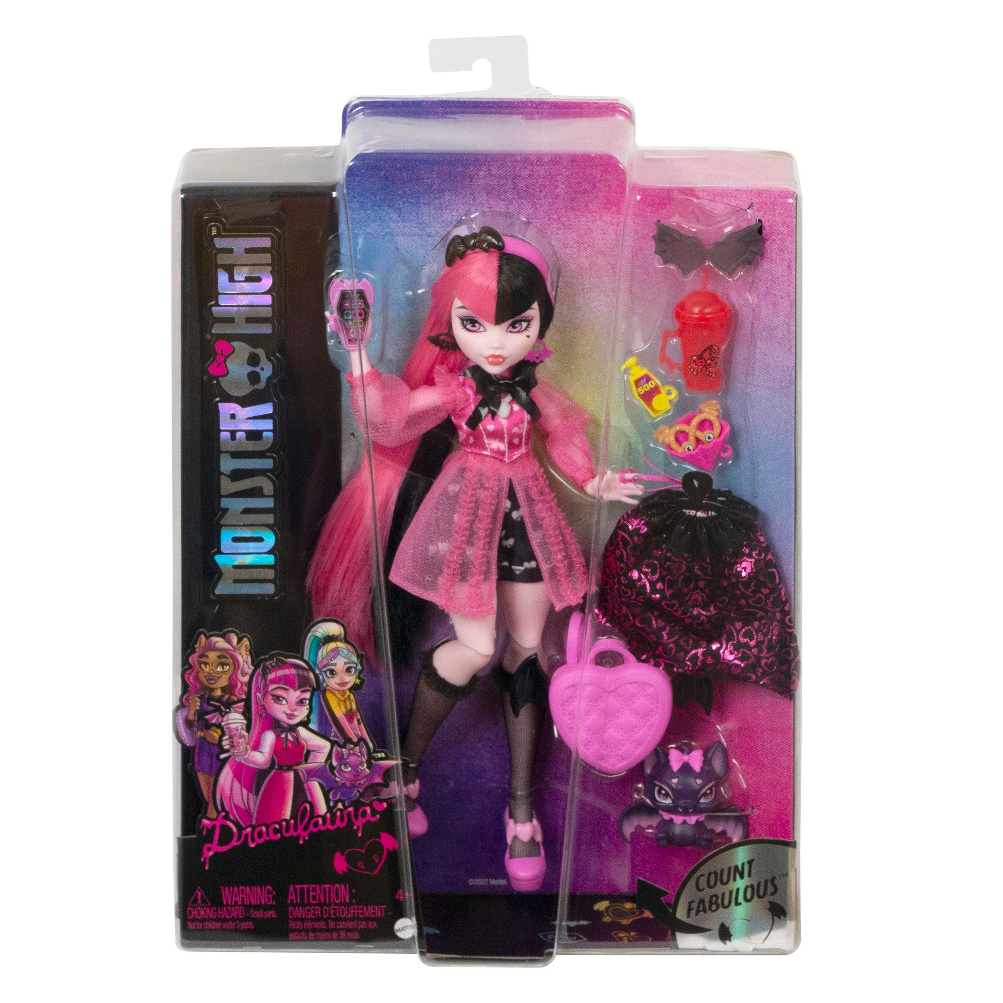Monster High Draculaura Fashion Doll Playset - Shop Action figures ...