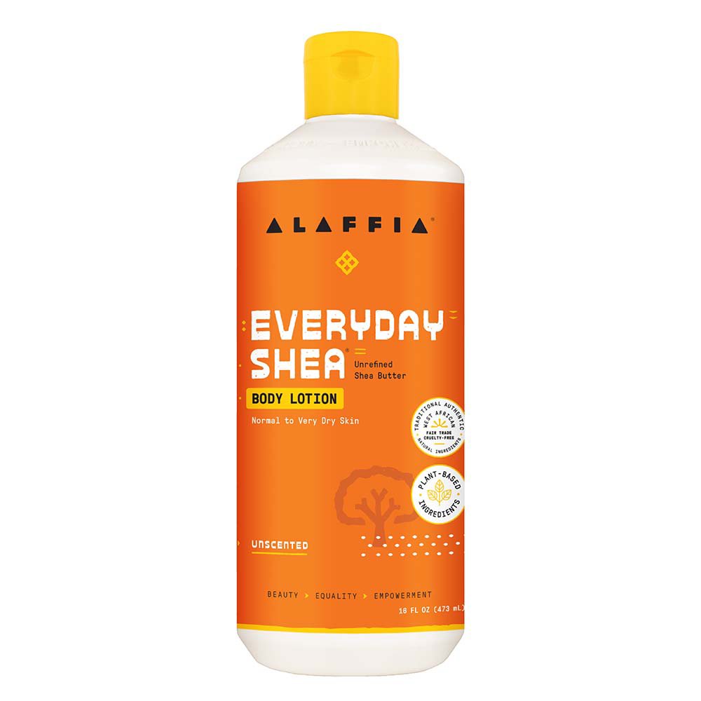 Alaffia Everyday Shea Body Lotion Unscented - Shop Body lotion at H-E-B