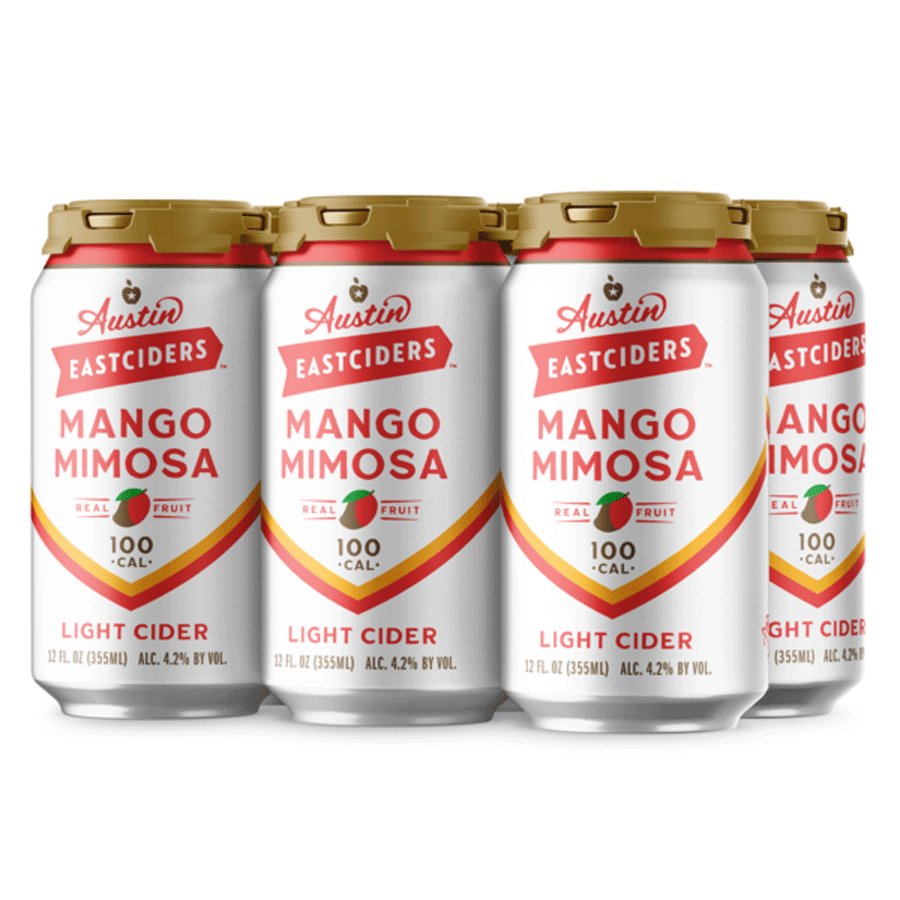 Austin Eastciders Mango Mimosa Light Cider 6 pk Cans - Shop Hard Cider ...