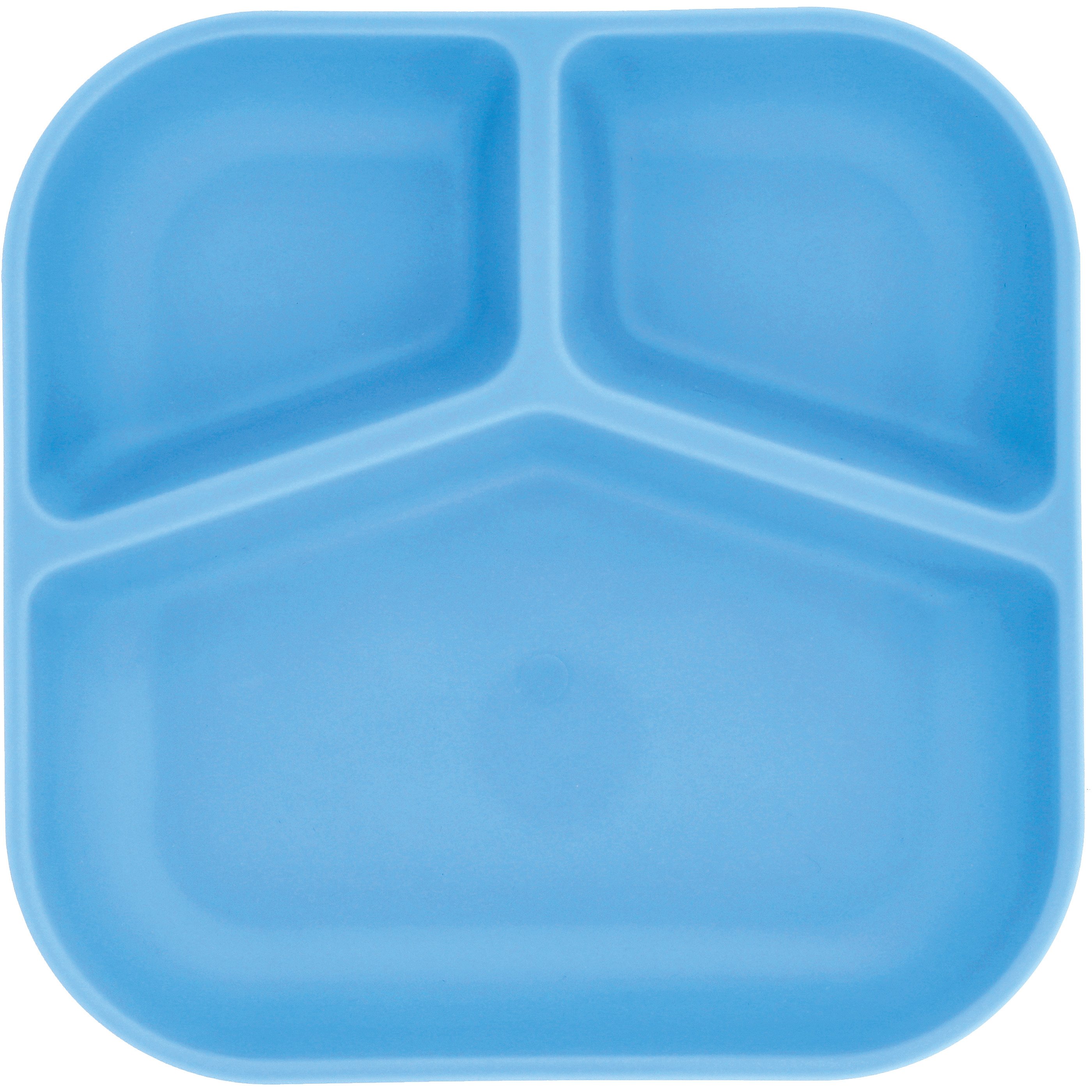 chefstyle Divided Reusable Plate – Blue - Shop Plates at H-E-B