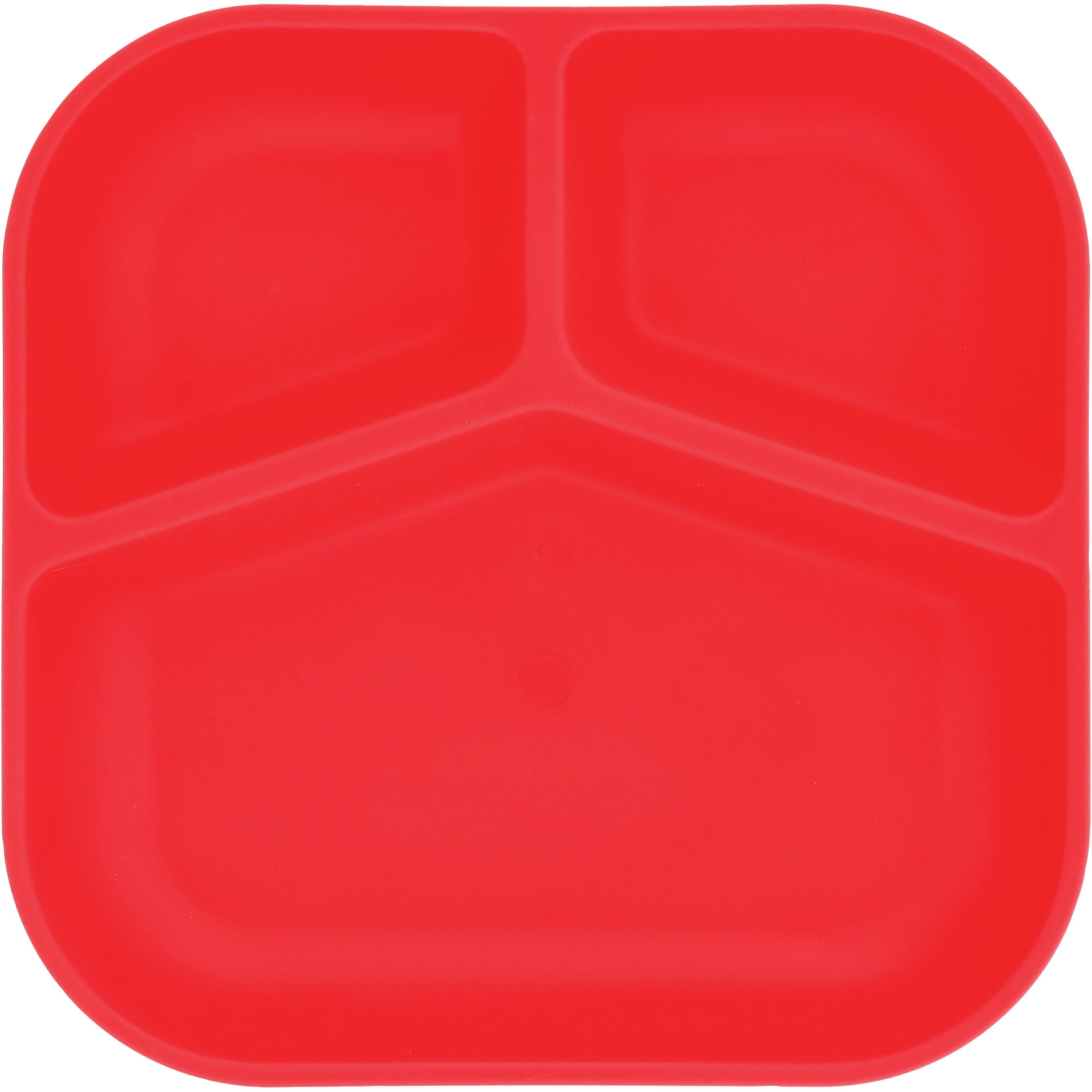 chefstyle Reusable Divided Square Plate - Red - Shop Plates at H-E-B