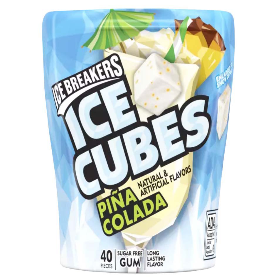 Ice Breakers Ice Cubes Pina Colada Flavored Sugar Free Gum | Fig App