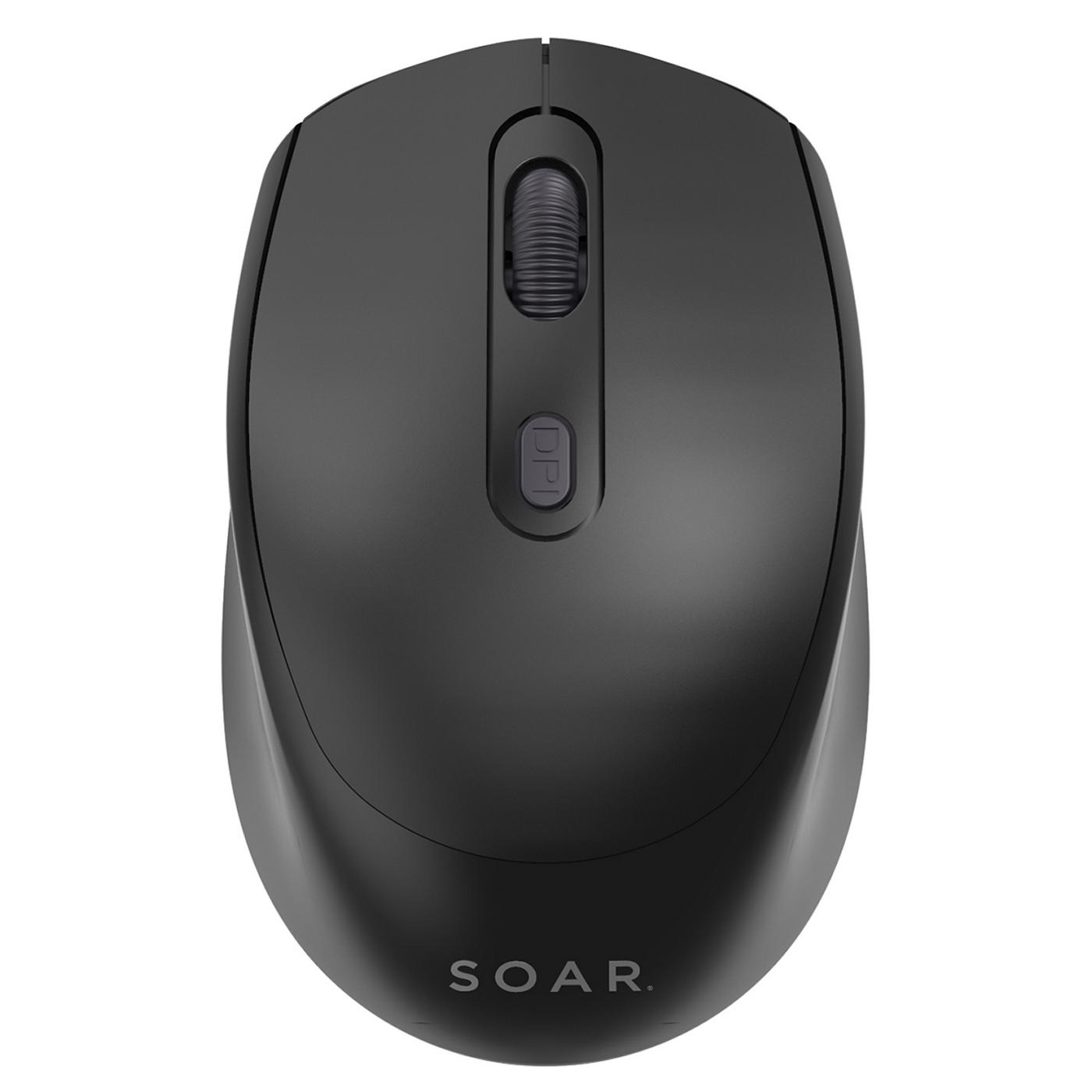 Soar Wireless Mouse - Black - Shop Keyboards & mice at H-E-B