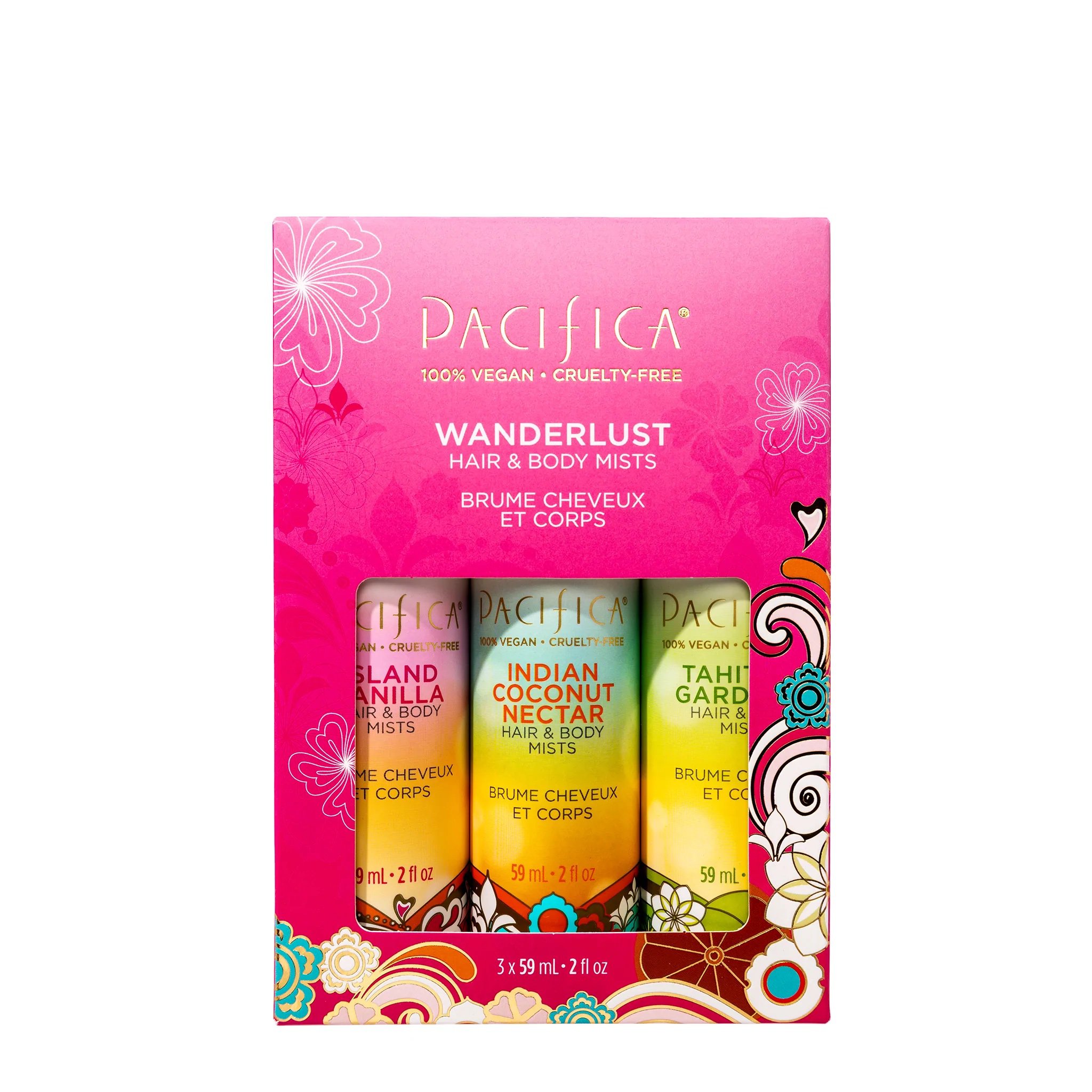 Pacifica Holiday Set Wanderlust Hair & Body Mist - Shop Fragrance at H-E-B