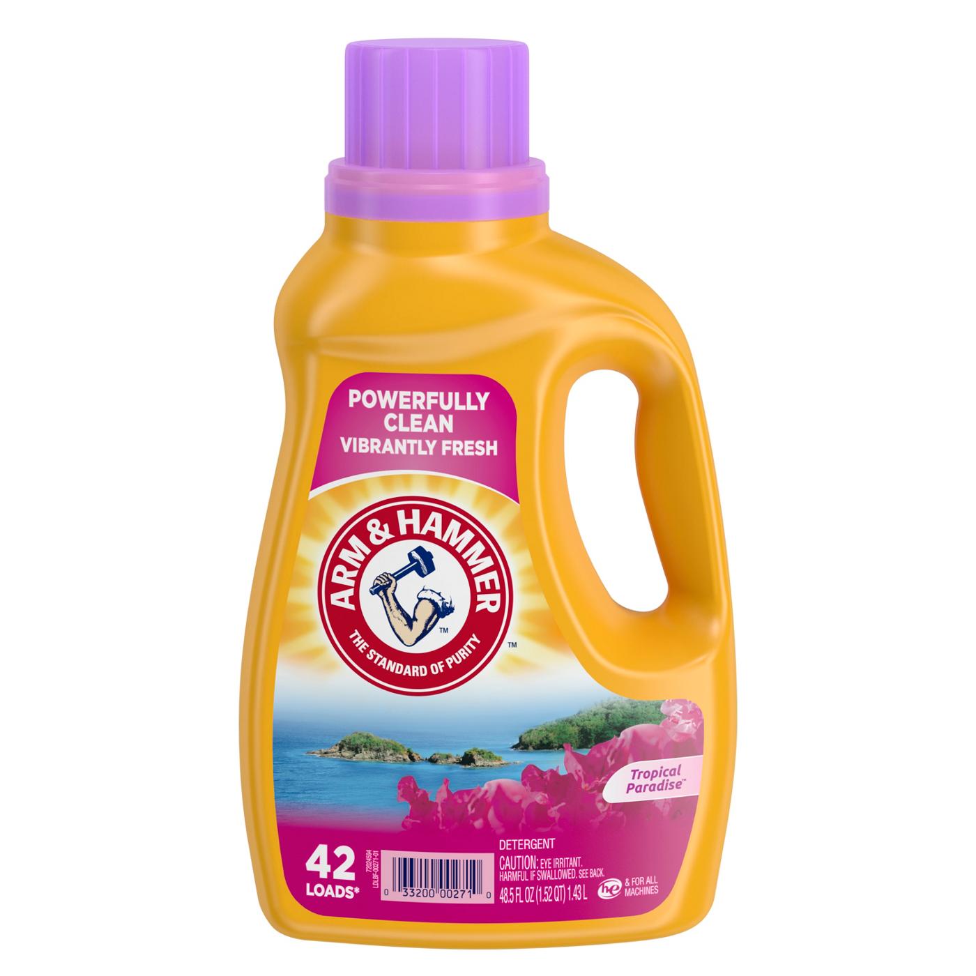 Arm & Hammer Arm & Hammer Liquid Detergent Tropical Paradise 42 Load ...