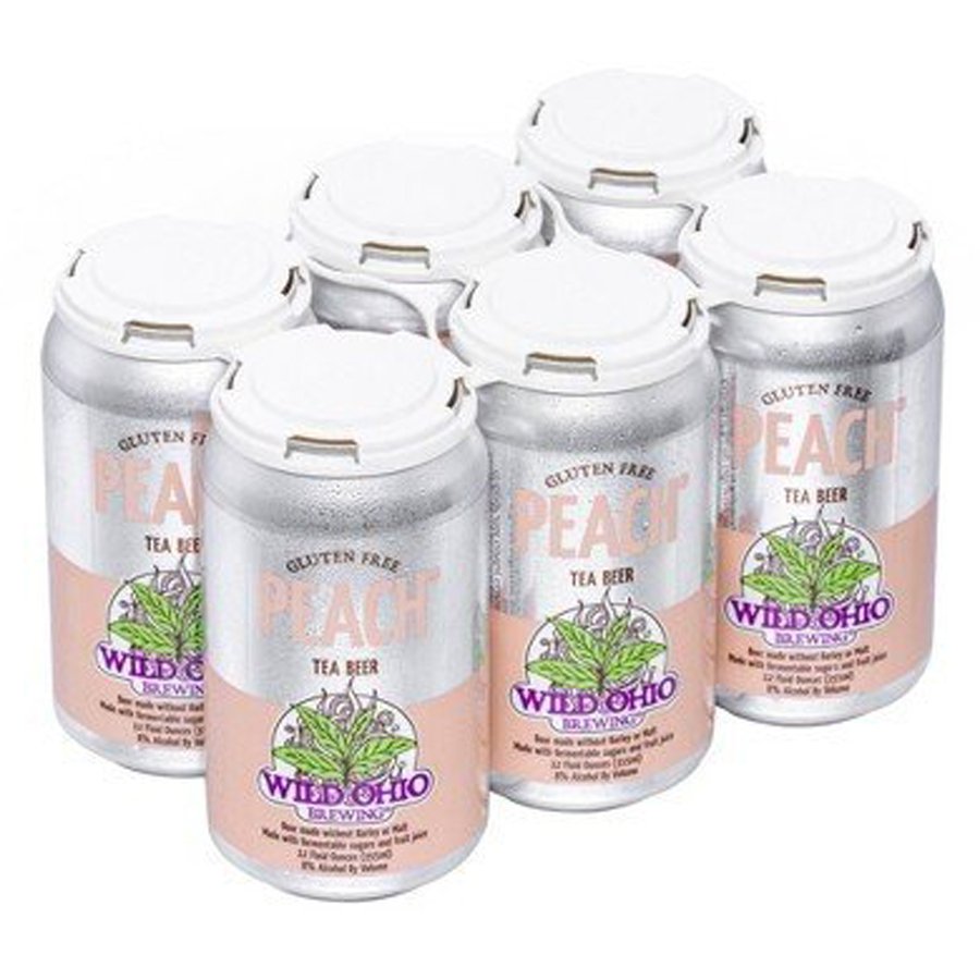 Wild Ohio Brewing Peach Tea Beer 12 oz Cans - Shop Beer at H-E-B