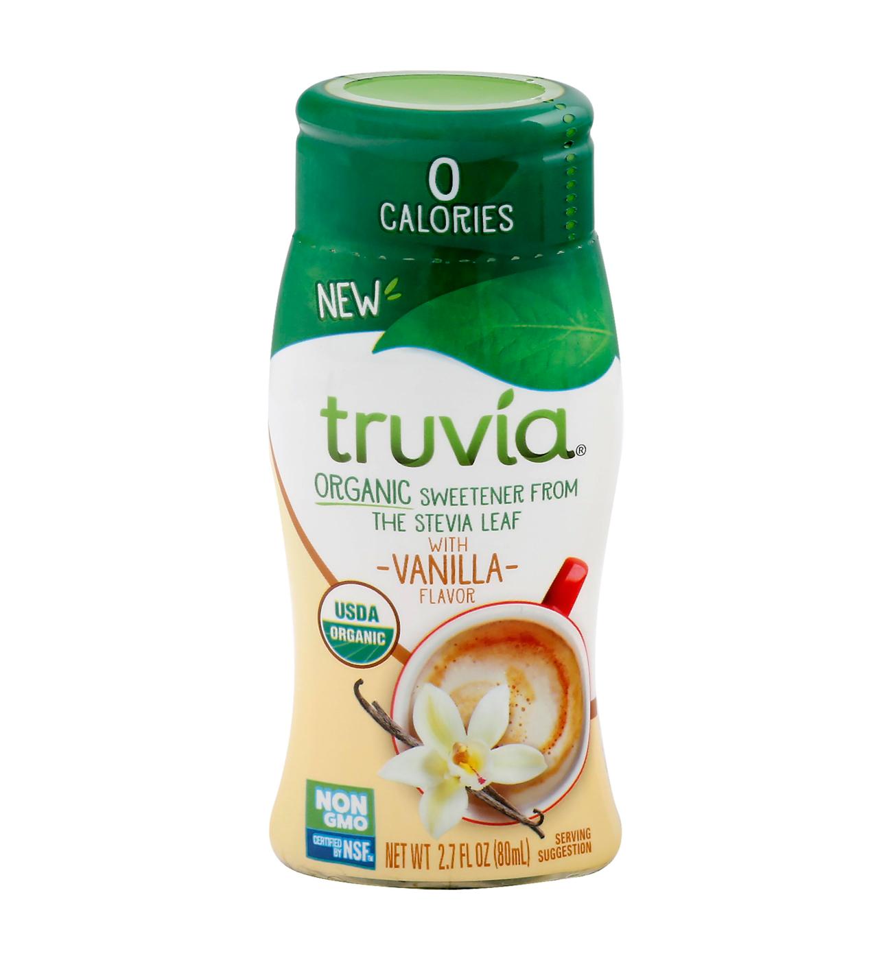 Truvia Vanilla Zero Sugar Liquid Stevia Sweetener - Shop Sugar ...