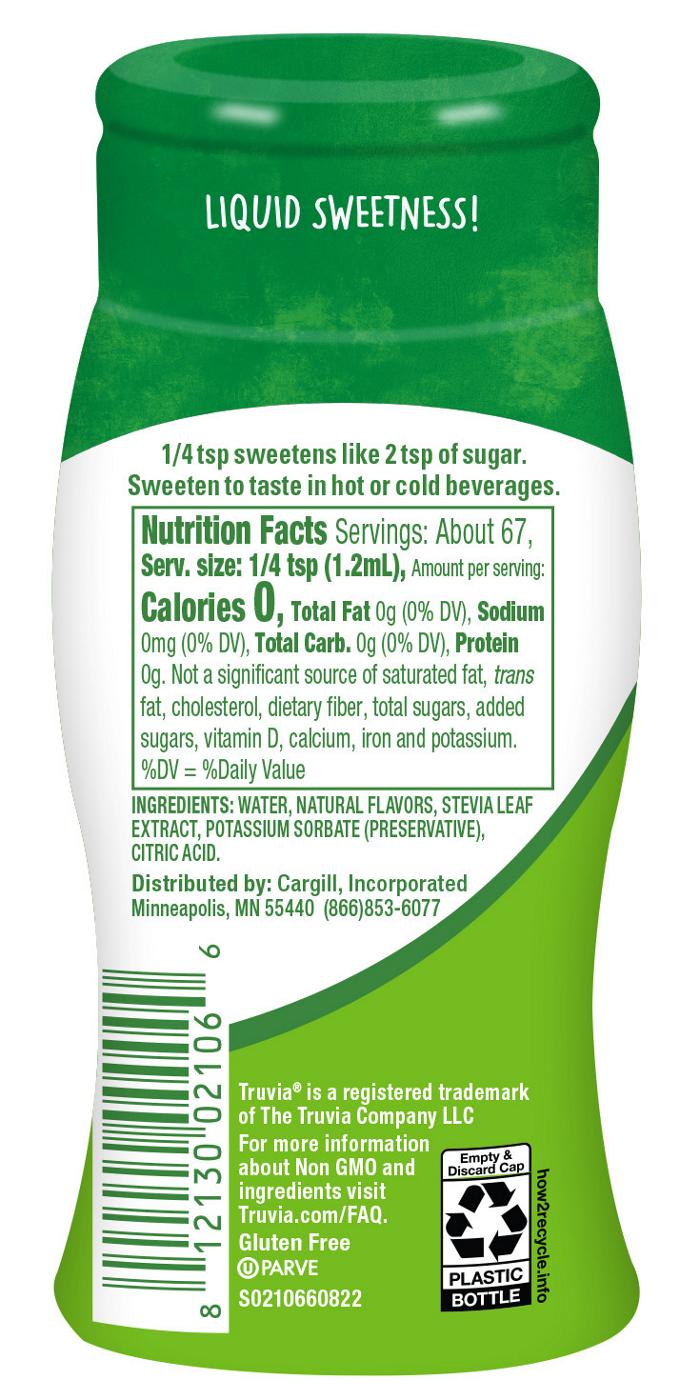 Truvia Original Zero Sugar Liquid Stevia Sweetener - Shop Sugar ...