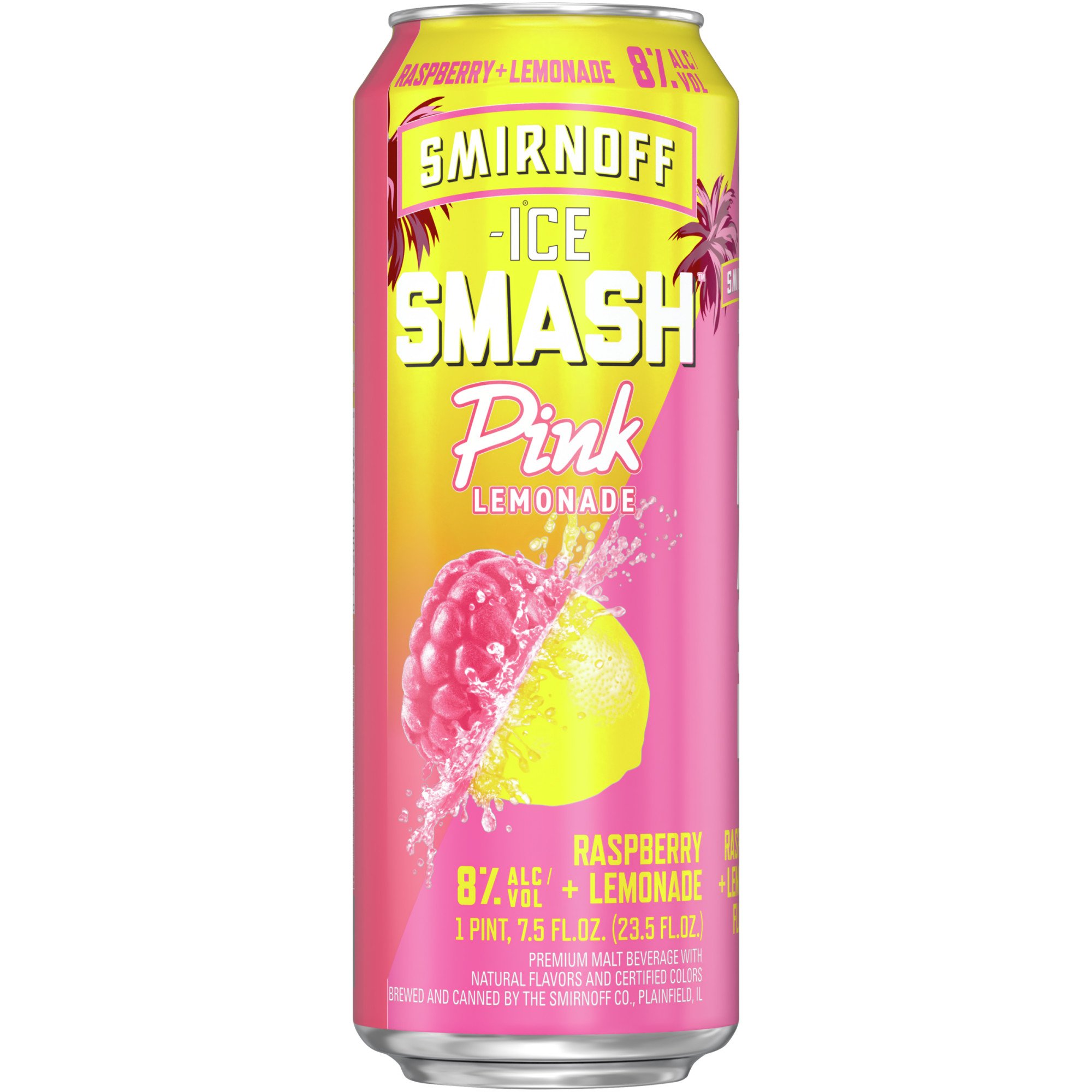 Smirnoff Ice Smash Pink Lemonade - Shop Beer & Wine at H-E-B