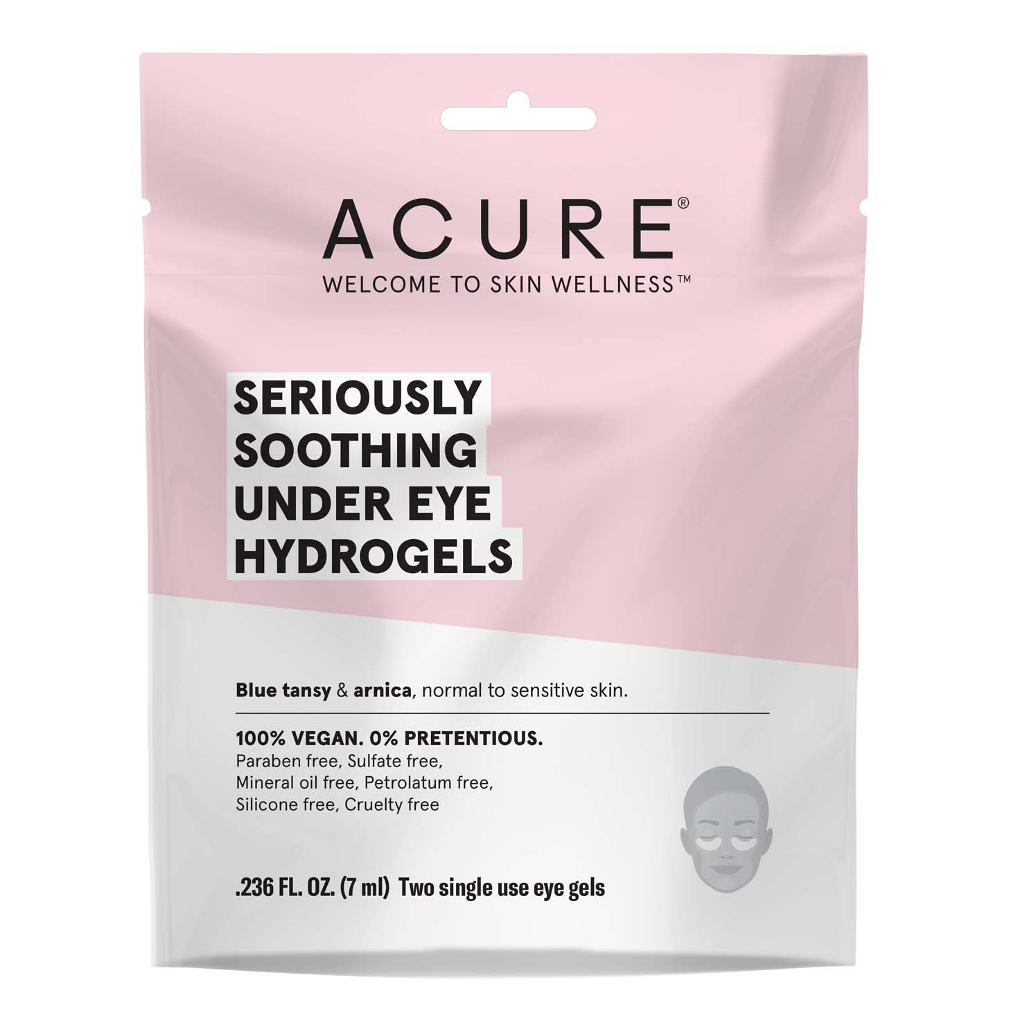 Acure Seriously Soothing Under Eye Hydrogels - Shop Facial Masks ...