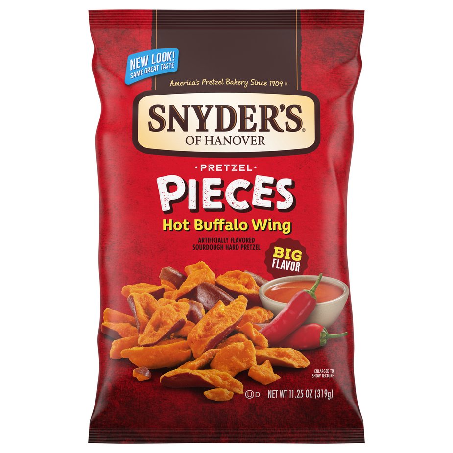 Snyder's of Hanover Hot Buffalo Wing Pretzel Pieces - Shop Chips at H-E-B