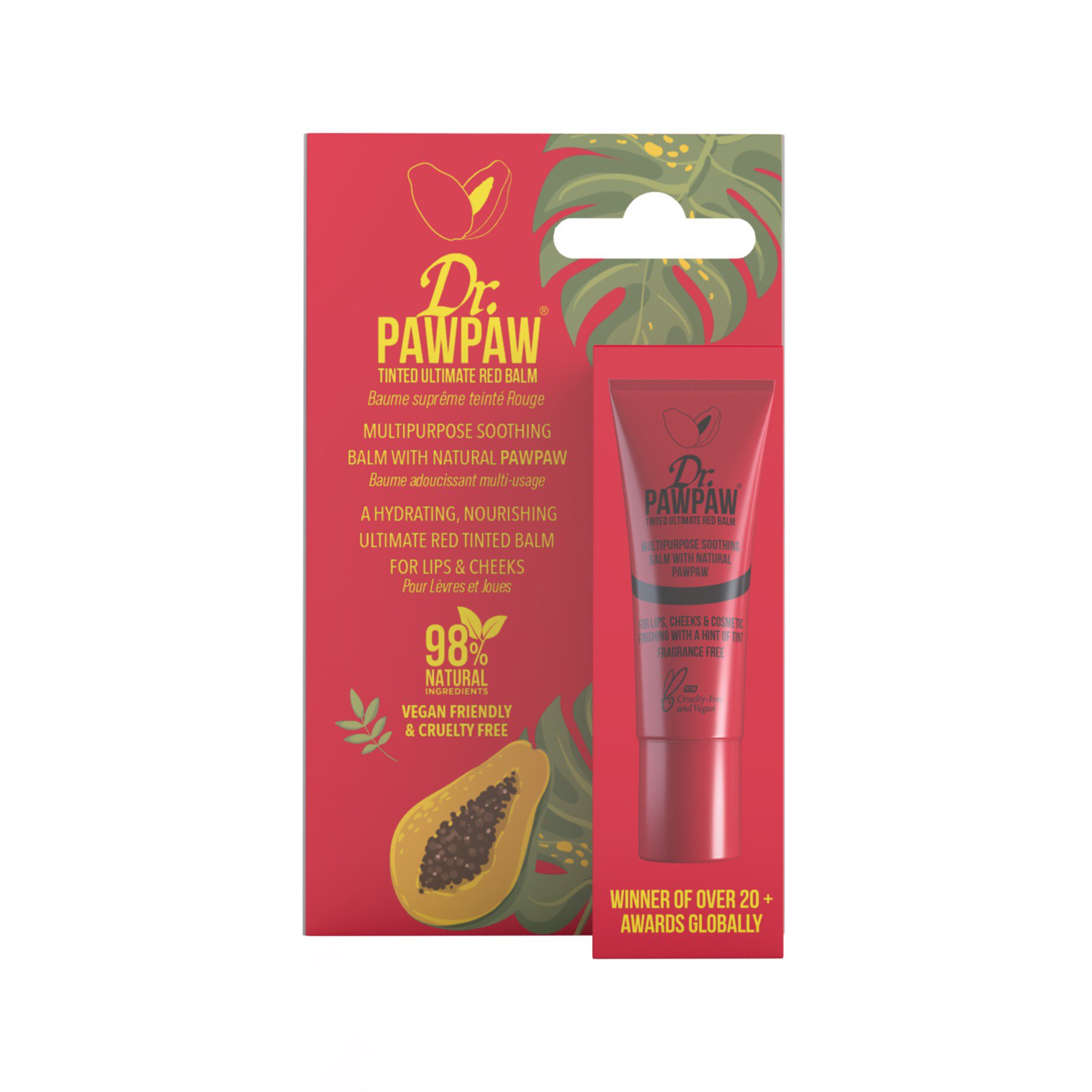 Dr. PawPaw Tinted Ultimate Red Balm - Shop Lip balm & treatments at H-E-B