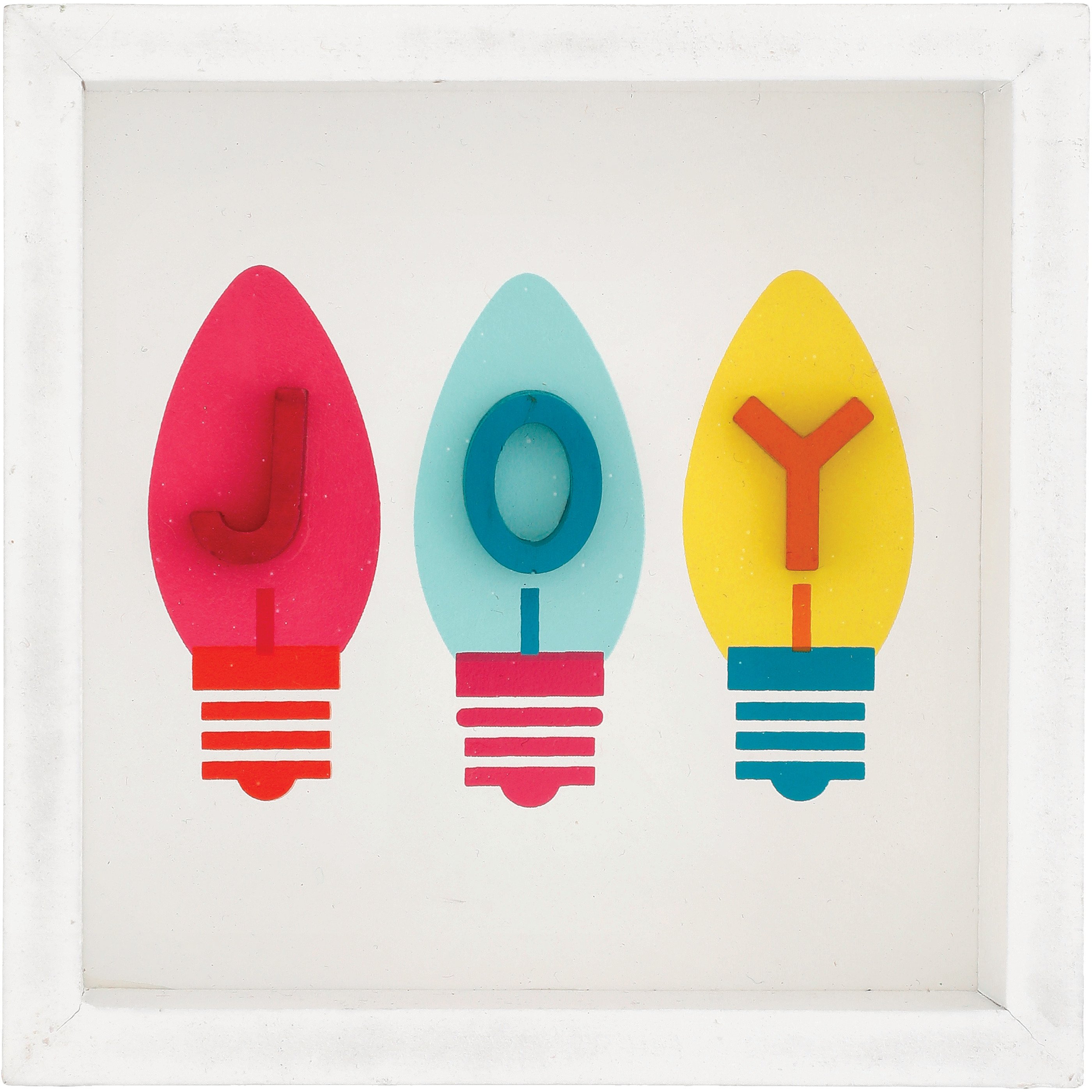 Destination Holiday JOY Lights Tabletop Decor - Shop Seasonal decor at ...