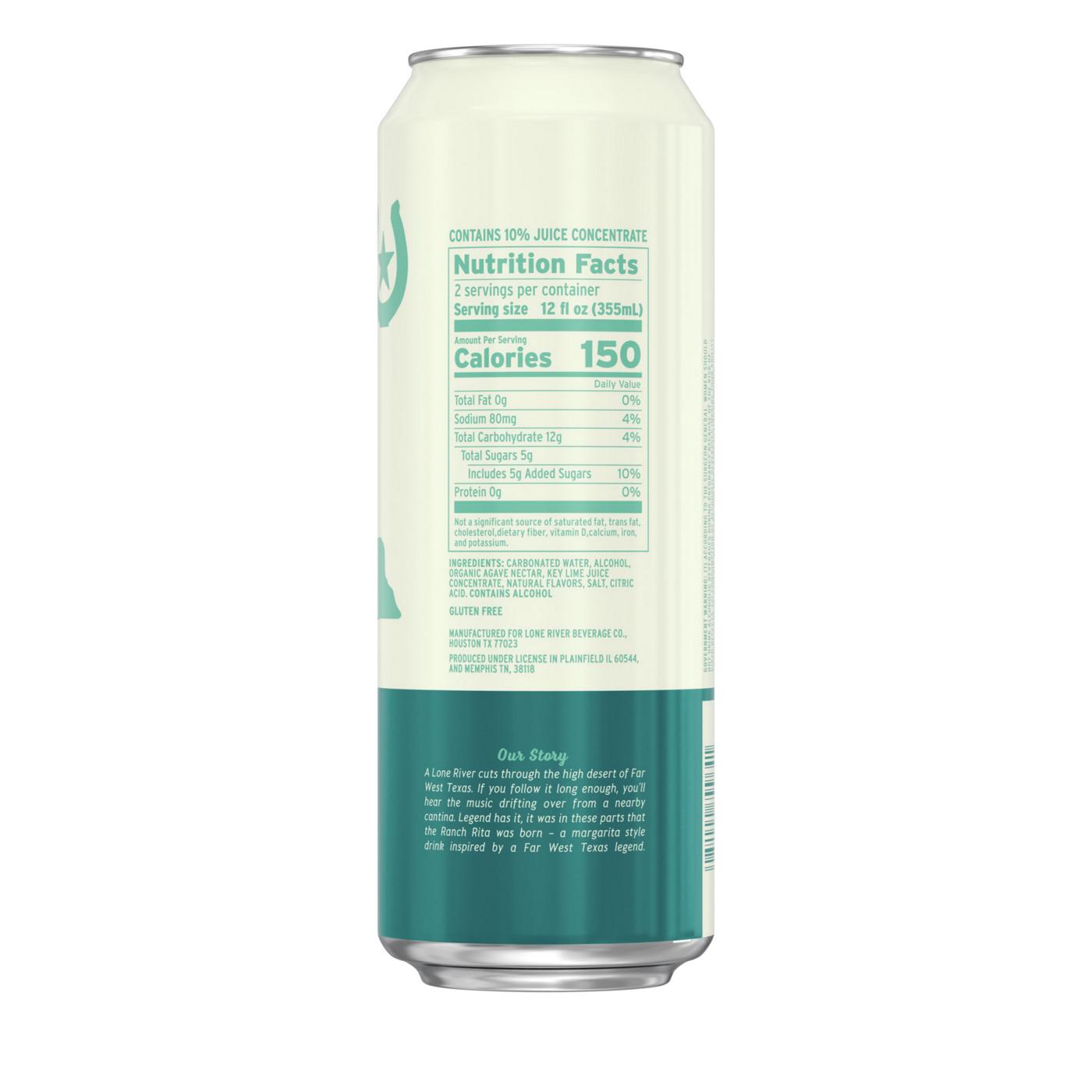 Lone River Ranch Rita Classic Margarita - Shop Malt beverages & coolers ...