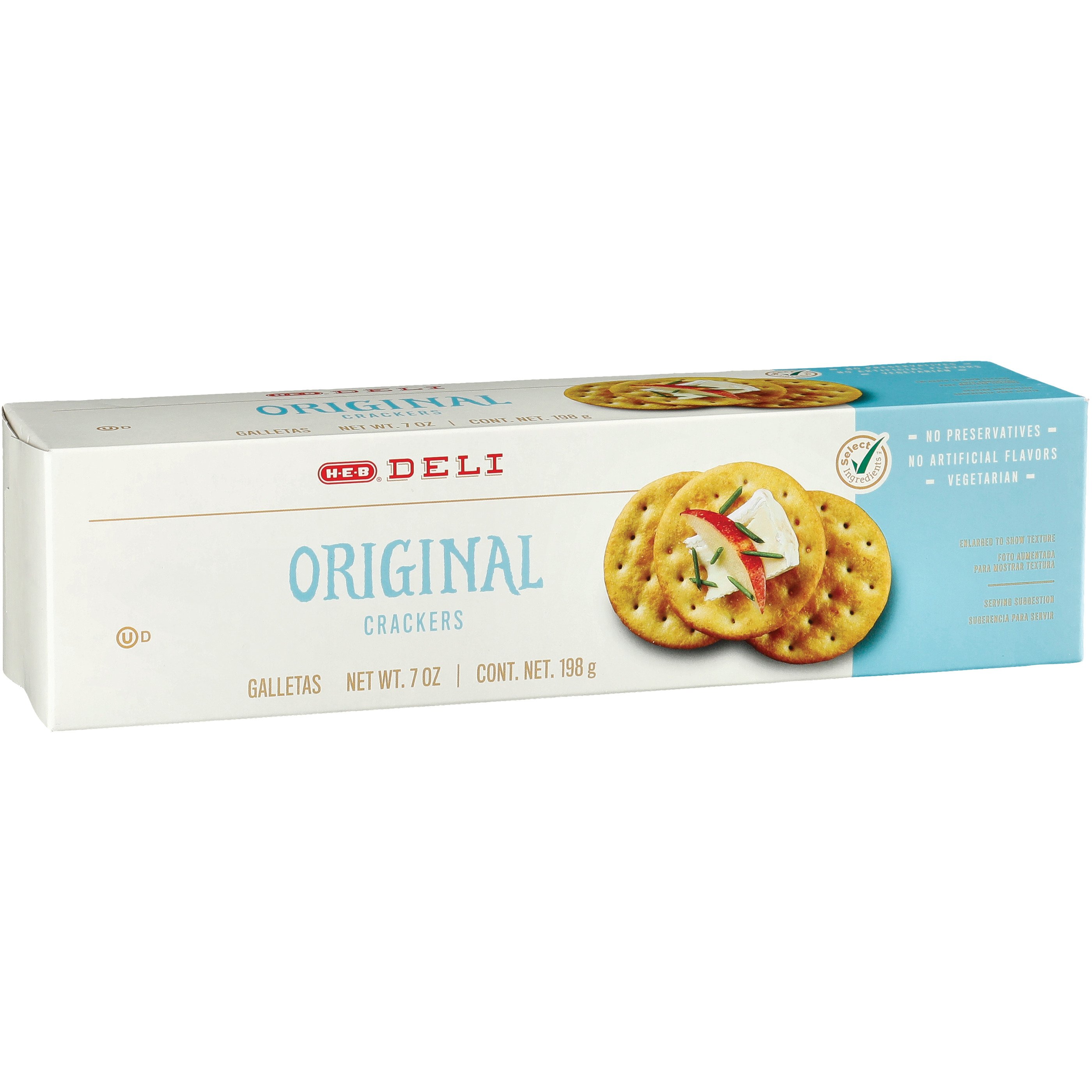 H-E-B Deli Original Crackers - Shop Snacks & Candy at H-E-B