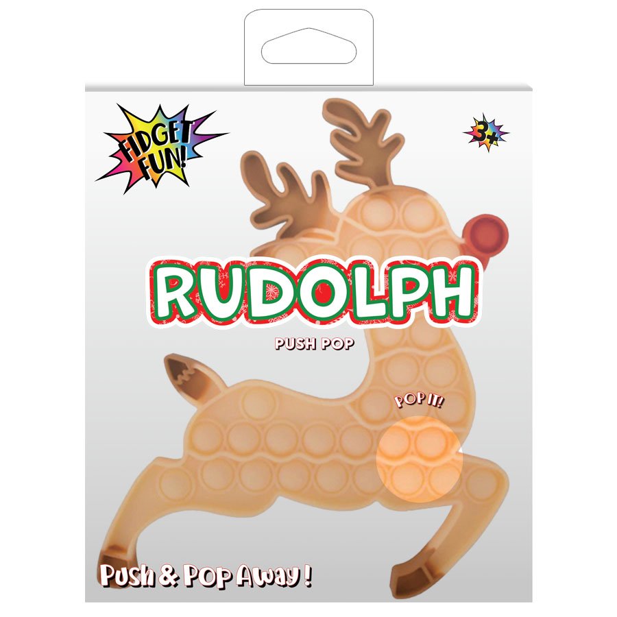DGL Toys Rudolph Shape Holiday Push Pop Fidget - Shop Spinners & yo-yos ...
