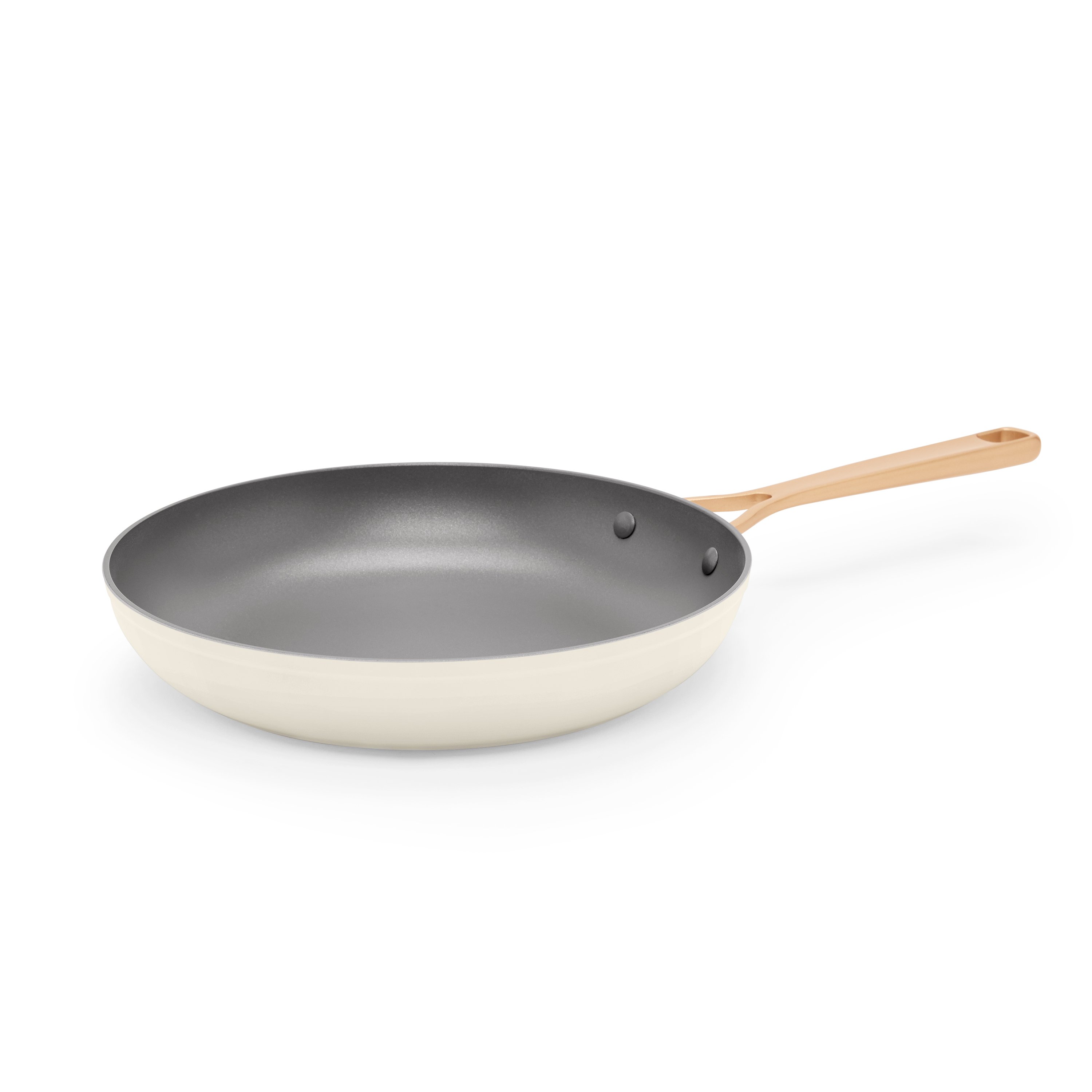 Kitchen & Table by H-E-B Non-Stick Fry Pan - Cloud White - Shop Frying ...
