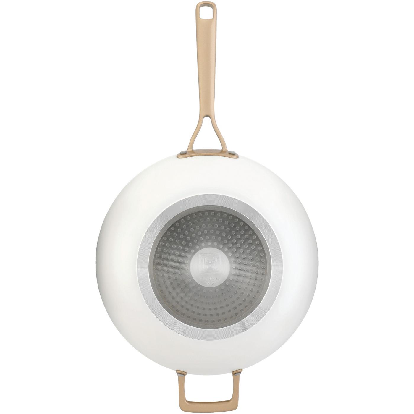 Kitchen & Table by H-E-B Non-Stick Wok - Cloud White - Shop Frying pans ...