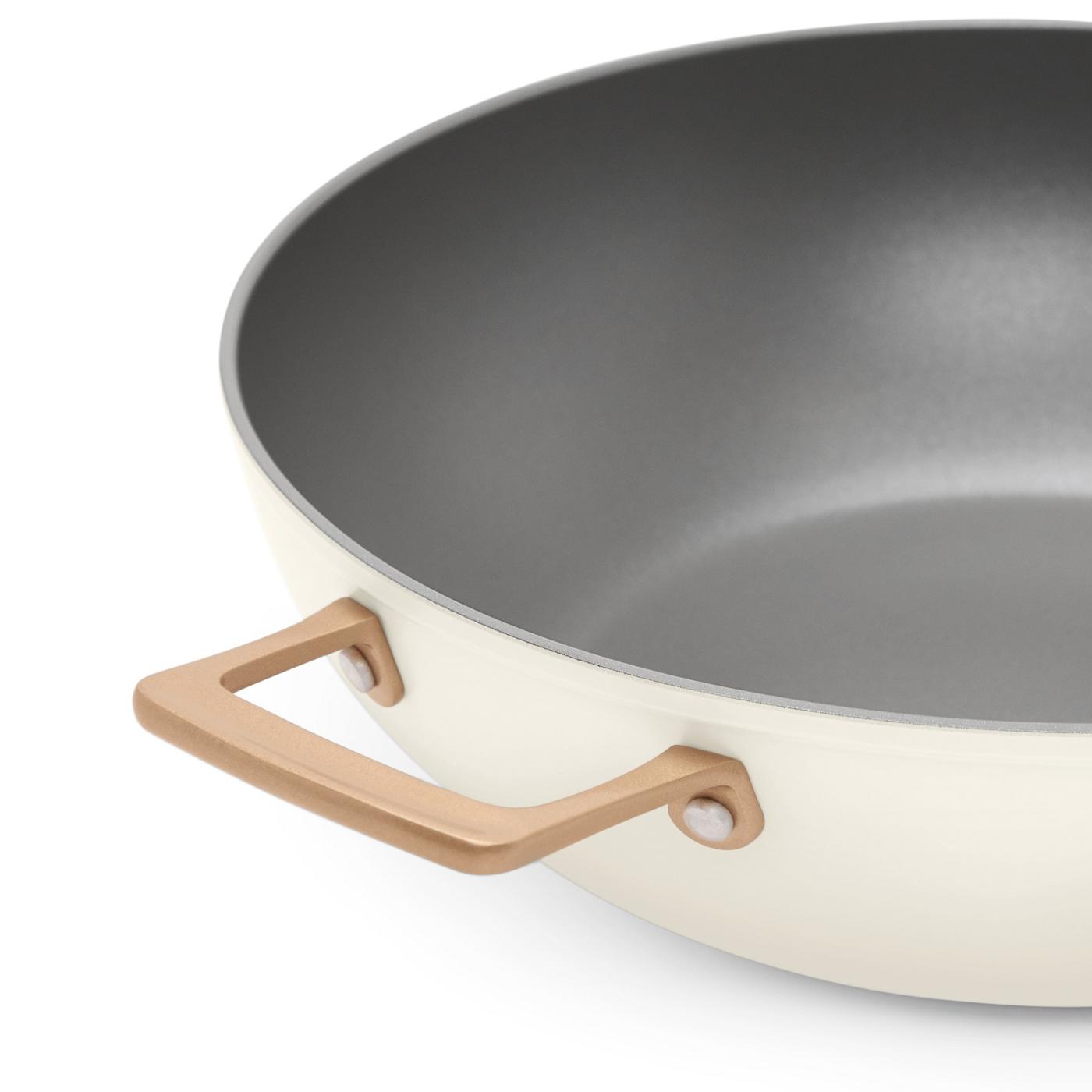 Kitchen & Table by H-E-B Non-Stick Wok - Cloud White - Shop Frying pans ...