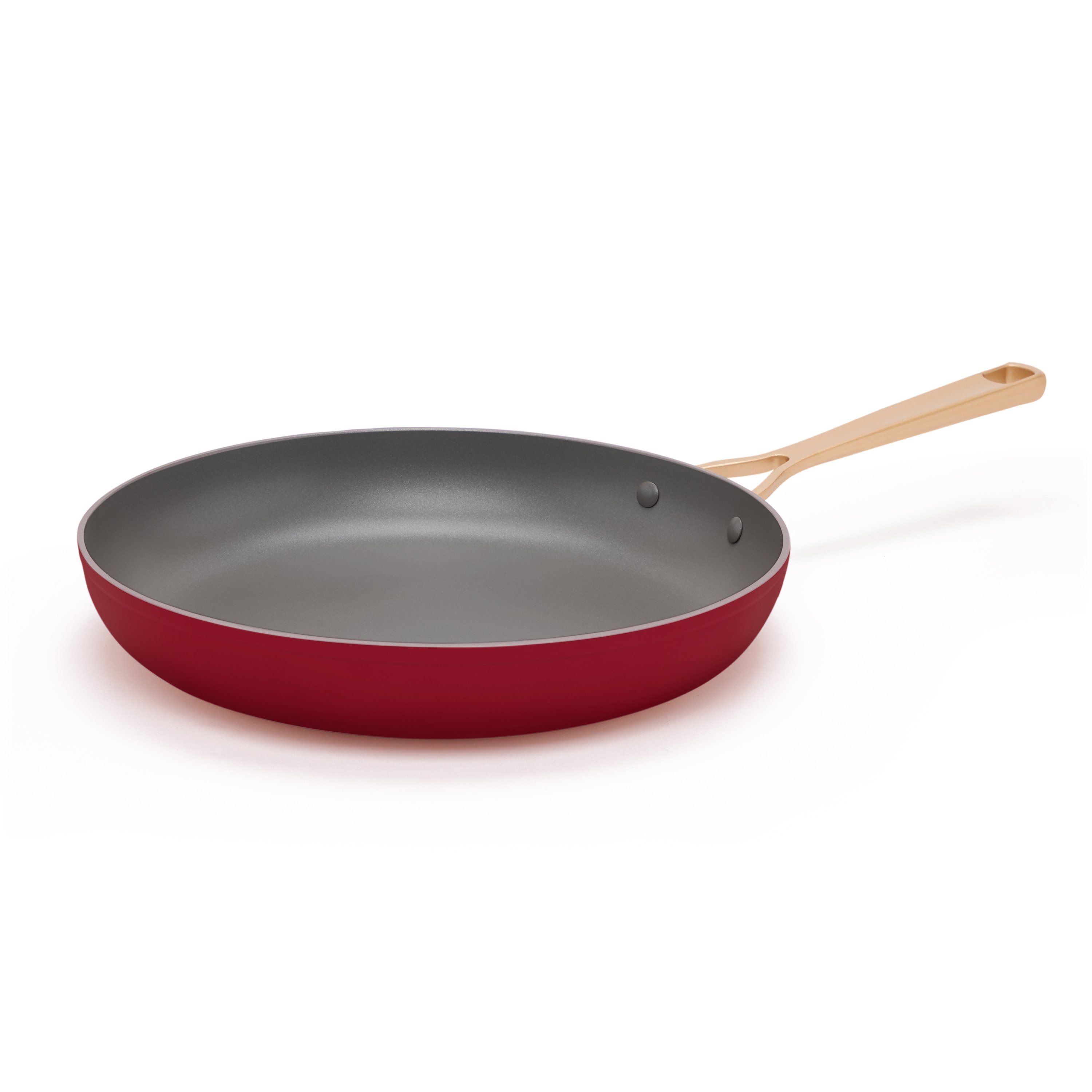 Kitchen & Table by H-E-B Nonstick Fry Pan - Bordeaux Red - Shop Frying ...