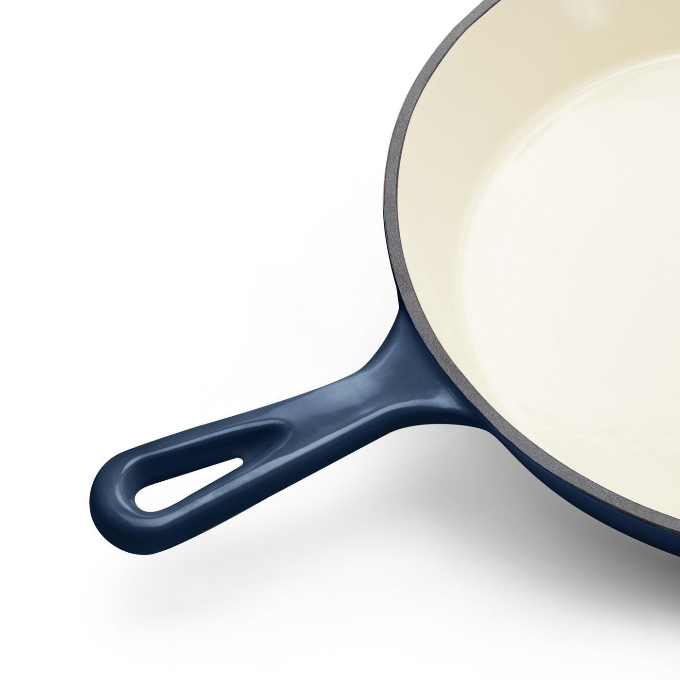 Kitchen & Table by H-E-B Enameled Cast Iron Skillet - Ocean Blue - Shop ...